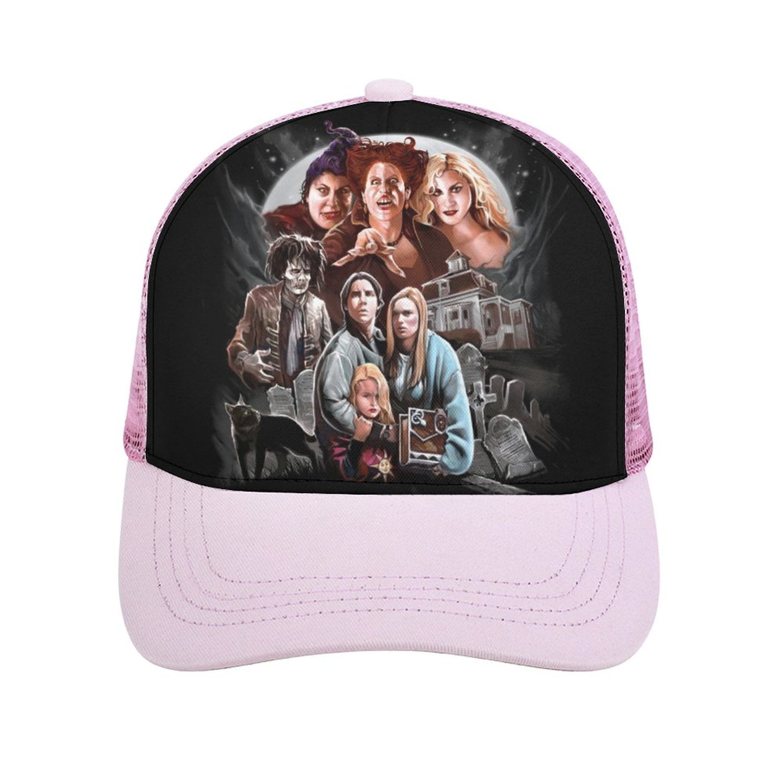 Hocus Pocus Curved Brim Baseball Cap Classic Trucker Hat Adjustable Dad ...