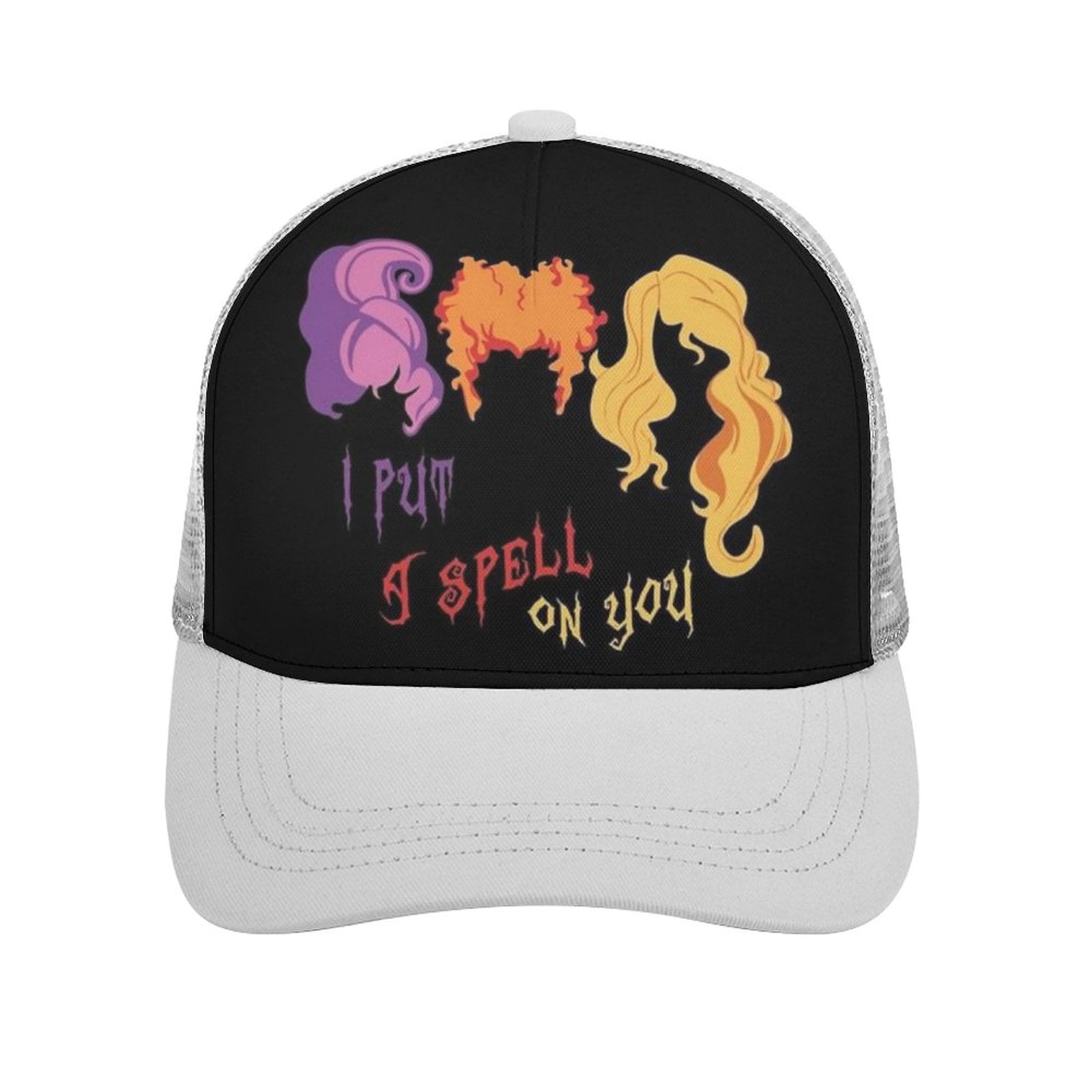Hocus Pocus Curved Brim Baseball Cap Classic Trucker Hat Adjustable Dad ...