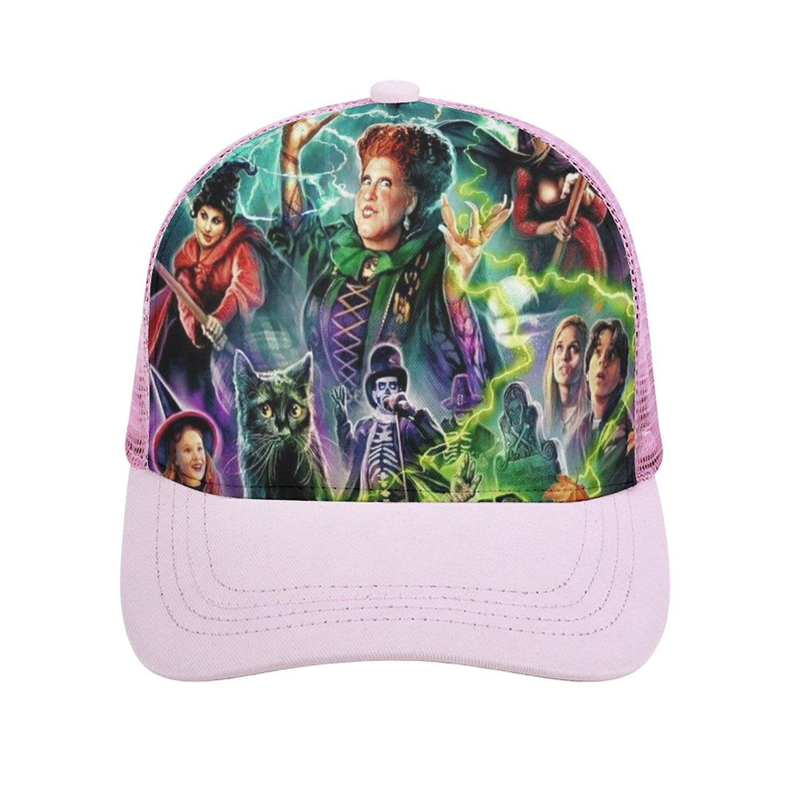 Hocus Pocus Curved Brim Baseball Cap Classic Trucker Hat Adjustable Dad ...