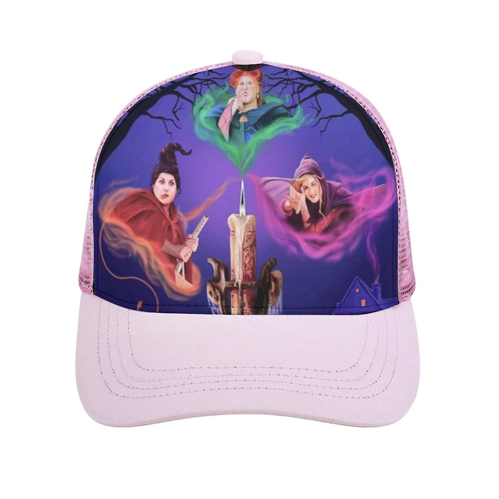 Hocus Pocus Curved Brim Baseball Cap Classic Trucker Hat Adjustable Dad ...