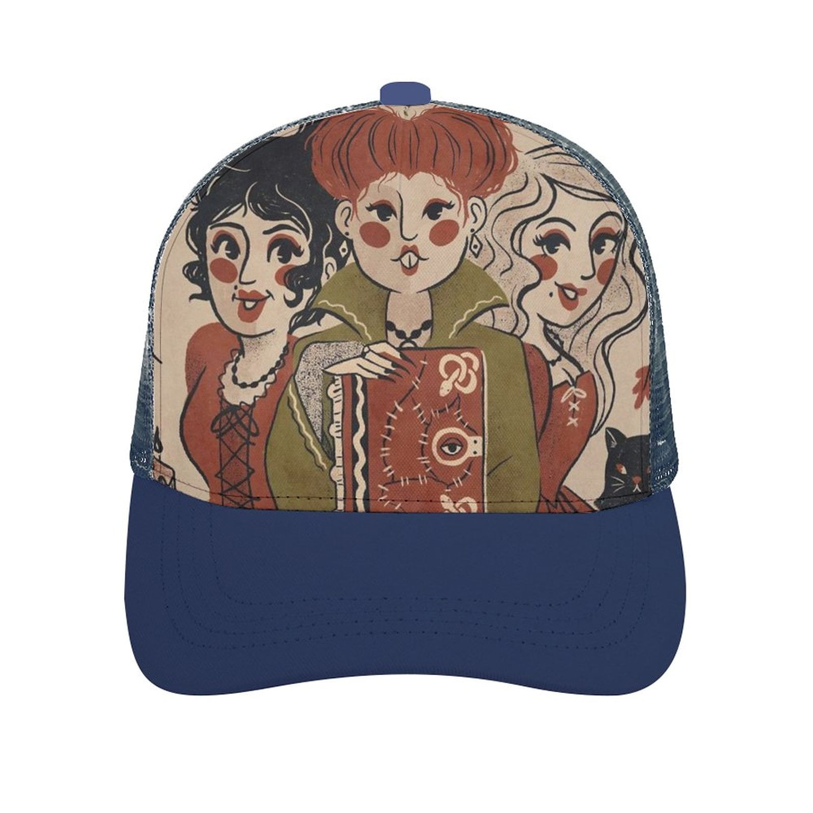 Hocus Pocus Curved Brim Baseball Cap Classic Trucker Hat Adjustable Dad ...