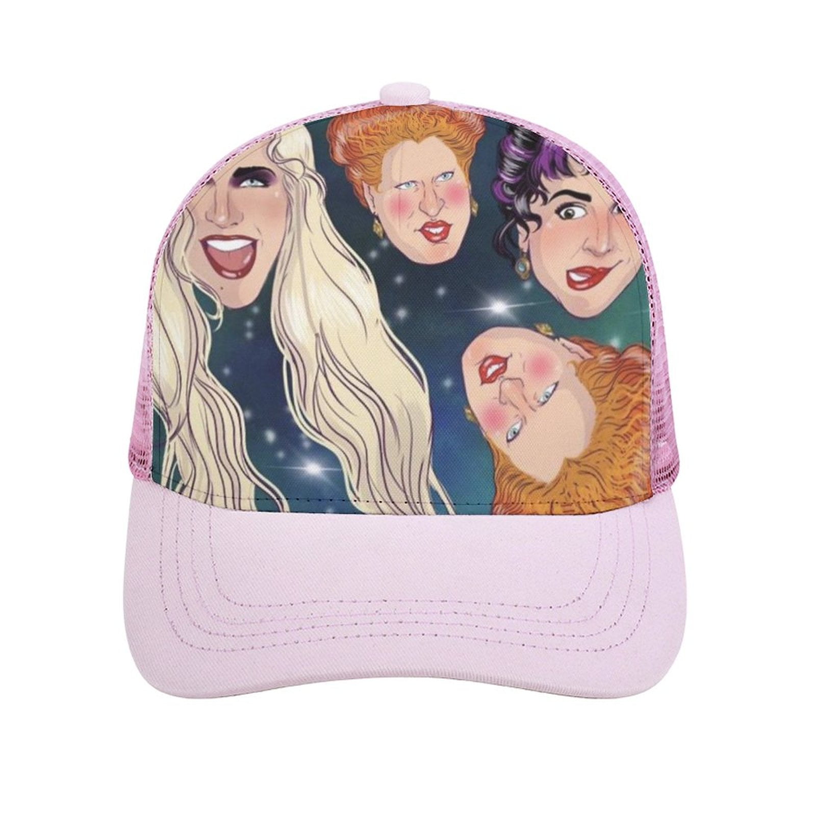 Hocus Pocus Curved Brim Baseball Cap Classic Trucker Hat Adjustable Dad ...