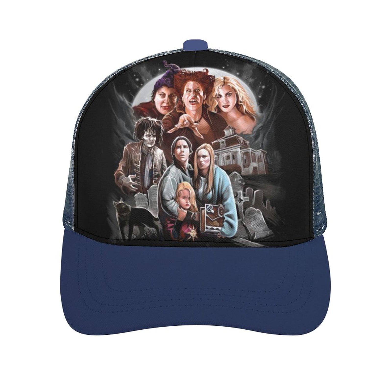 Hocus Pocus Curved Brim Baseball Cap Classic Trucker Hat Adjustable Dad ...