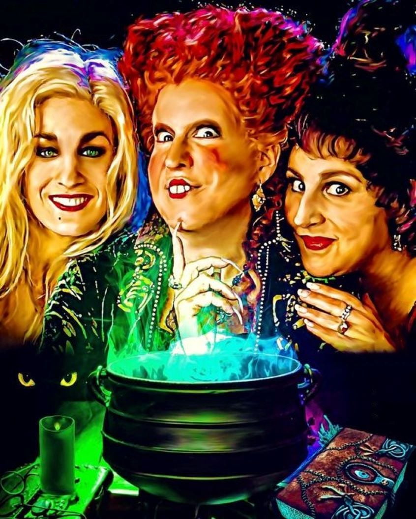 Hocus Pocus Diamond Painting Kits for Adults,Farmhouse 5D Diamond Art ...