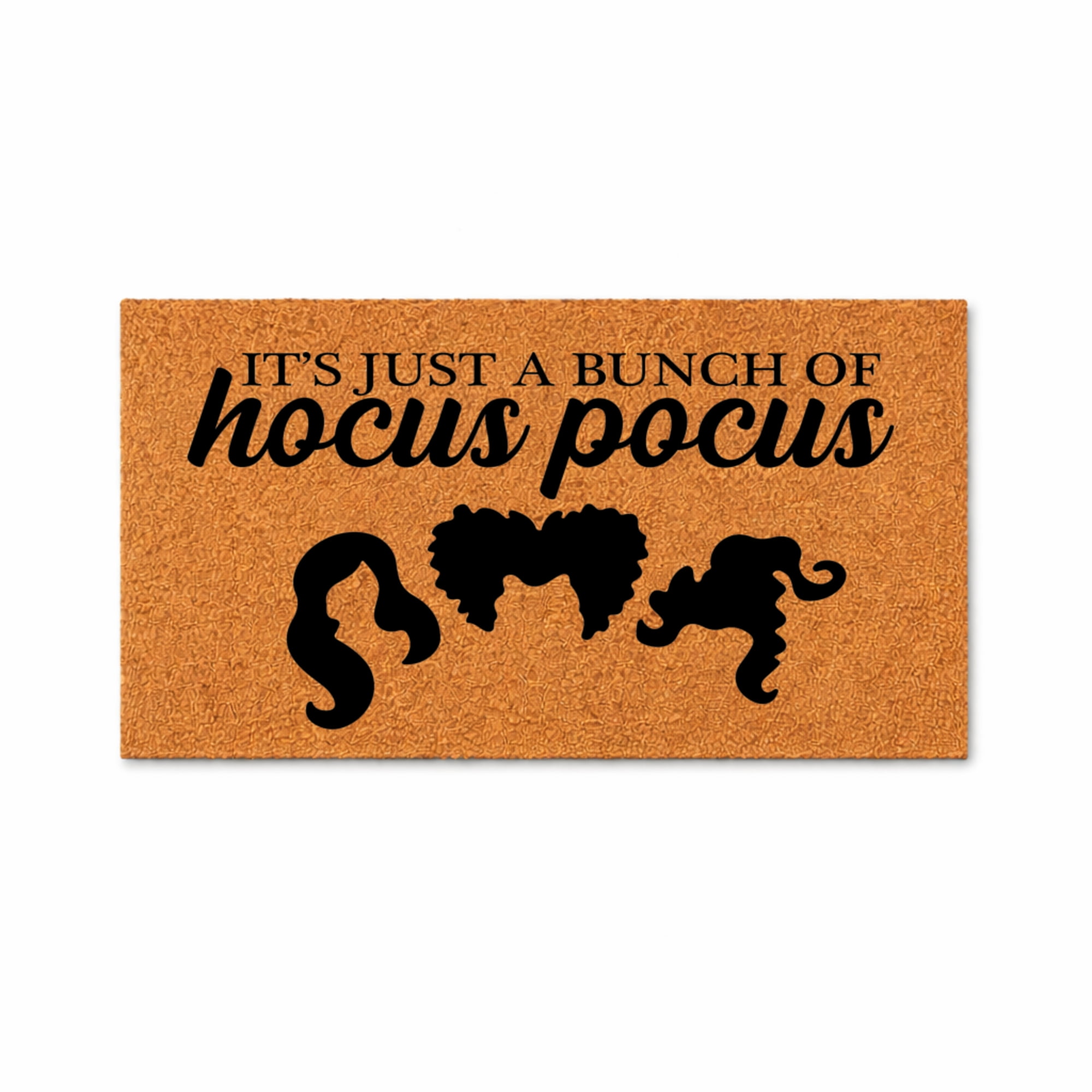 It’s Just a Bunch of Hocus Pocus, Halloween Welcome Mat, Indoor Outdoor ...