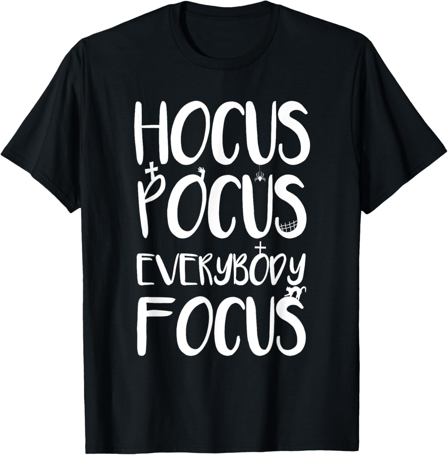 Hocus Pocus Everybody Focus Halloween TShirt - Walmart.com