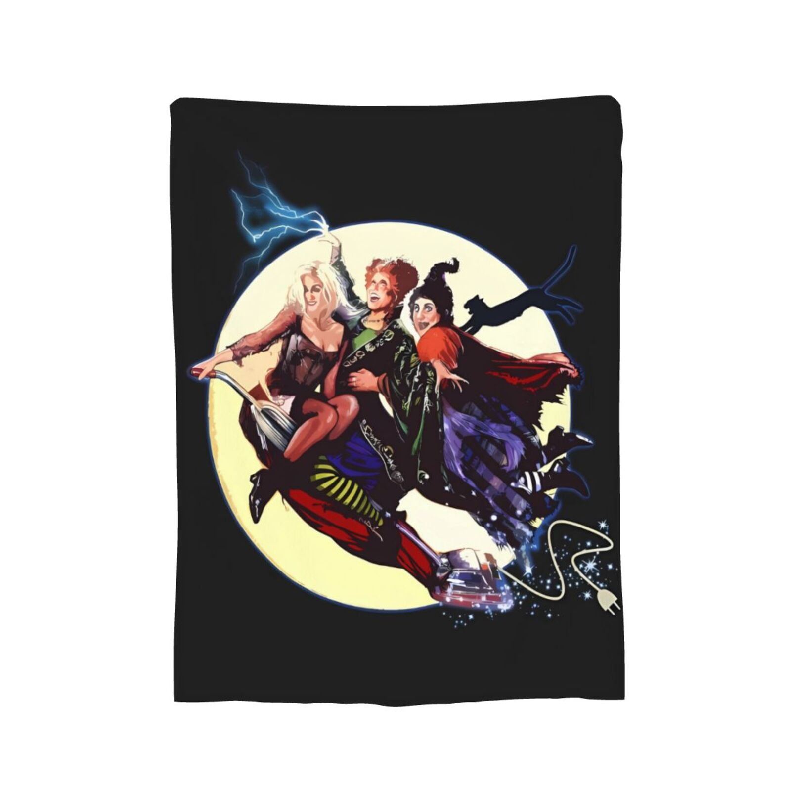 Hocus Pocus Blanket, Soft Flannel Throw Cozy Flannel Blankets Travel ...