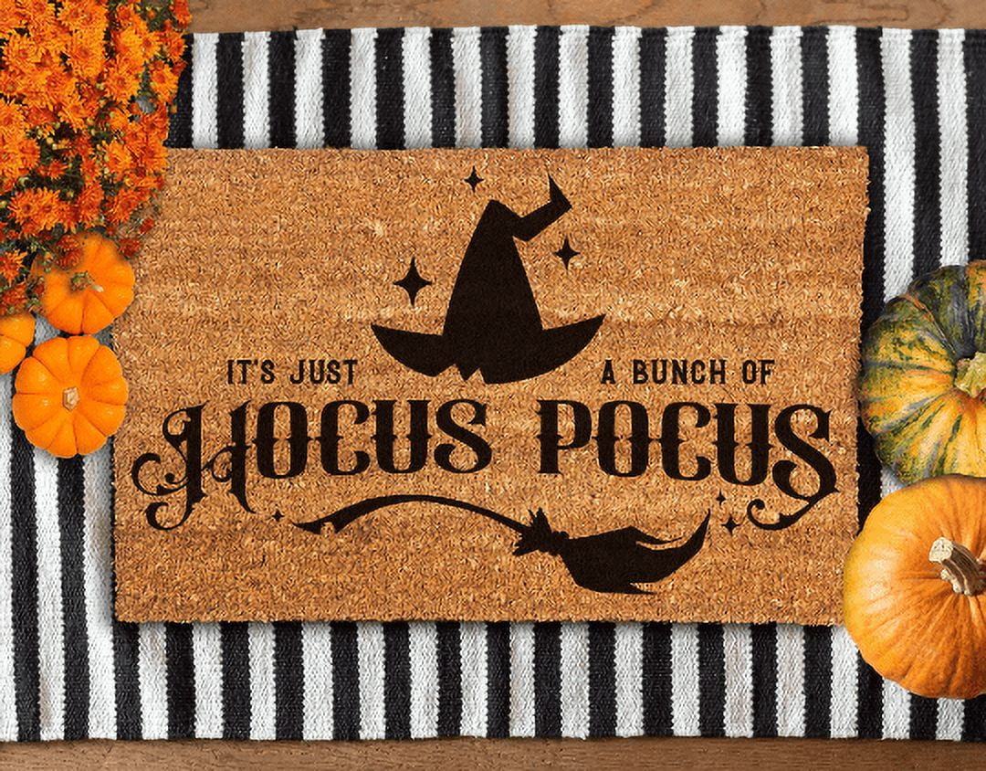 Hocus Pocus Front Doormat , 30" x 18" - Walmart.com