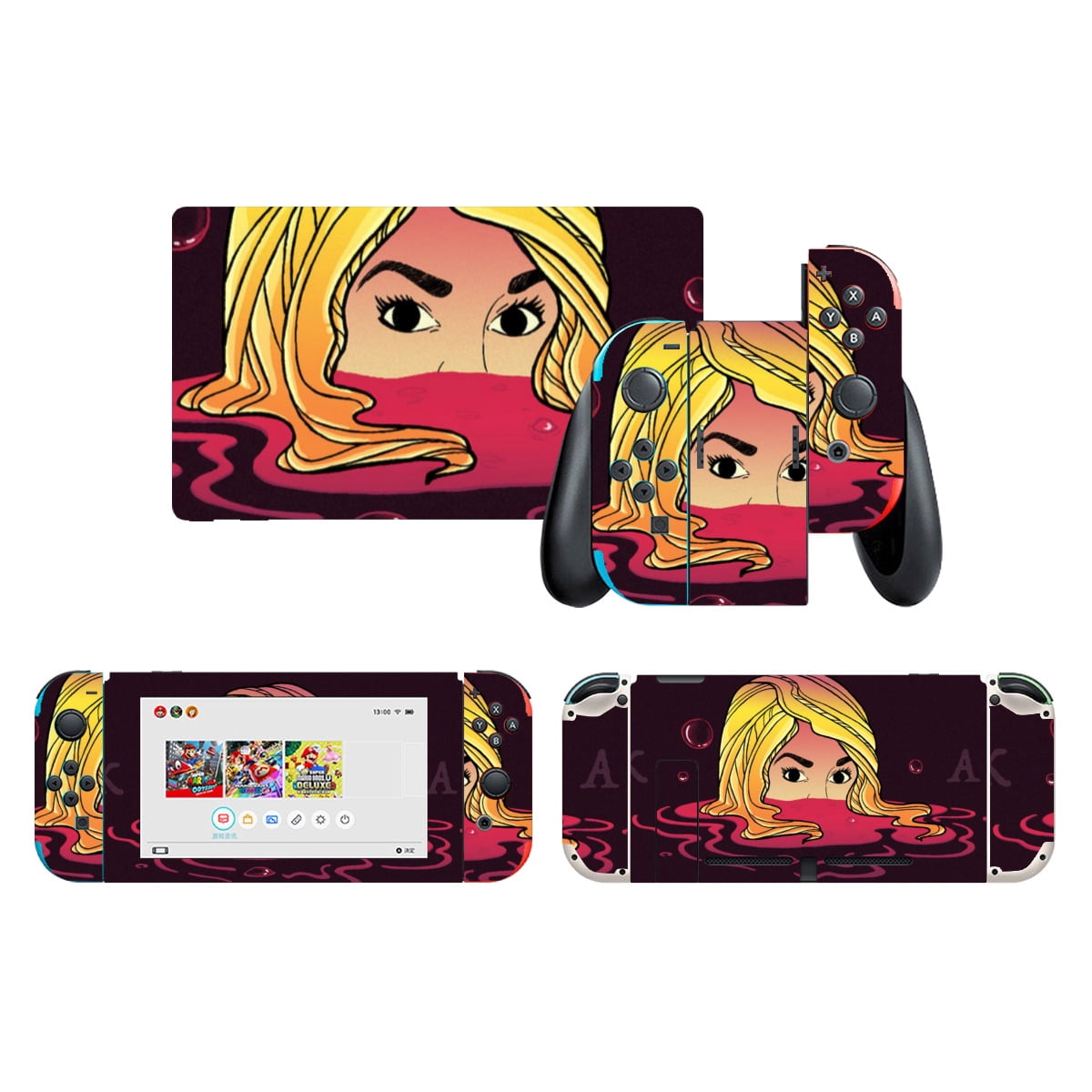 Hocus Pocus Game Switch Skin - Anime Cartoon Game Sticker, No Bubble ...