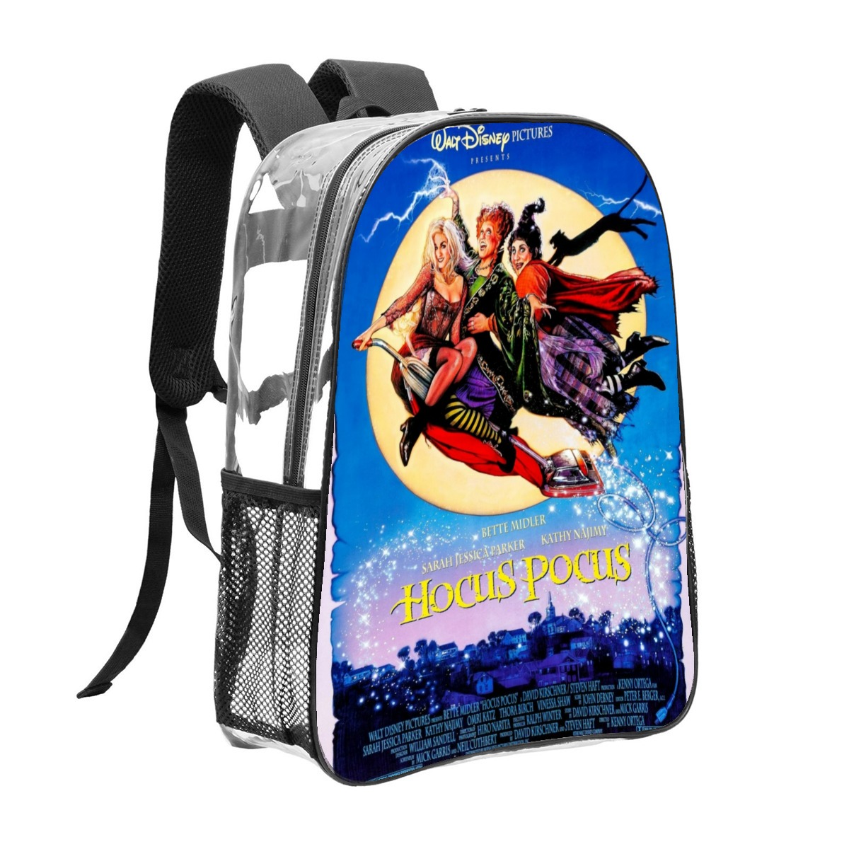 Hocus Pocus Gift large transparent backpack ladies men's bags heavy ...