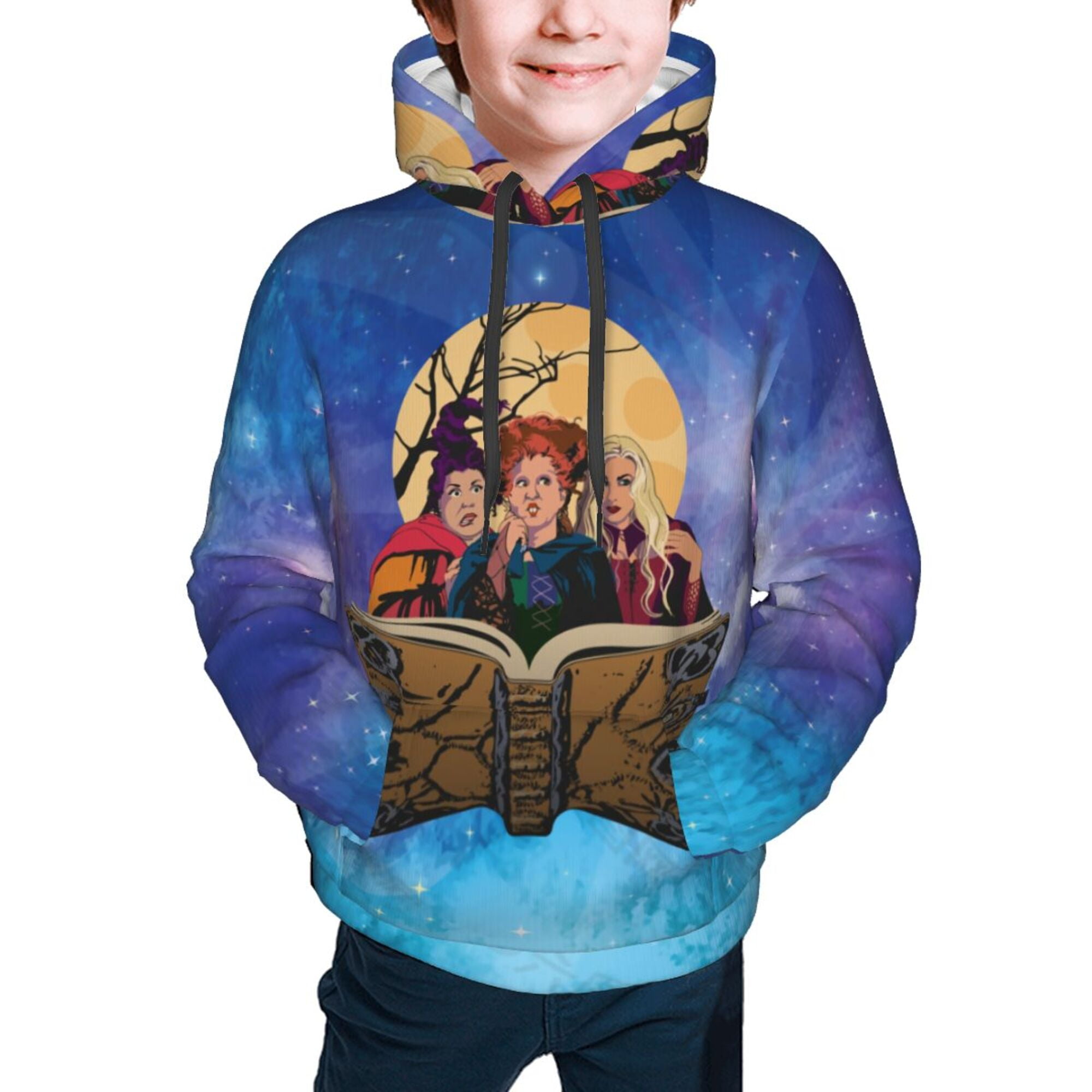 Hocus Pocus Hoodies Pullover For Boys Girls 3d Printed Hooded ...