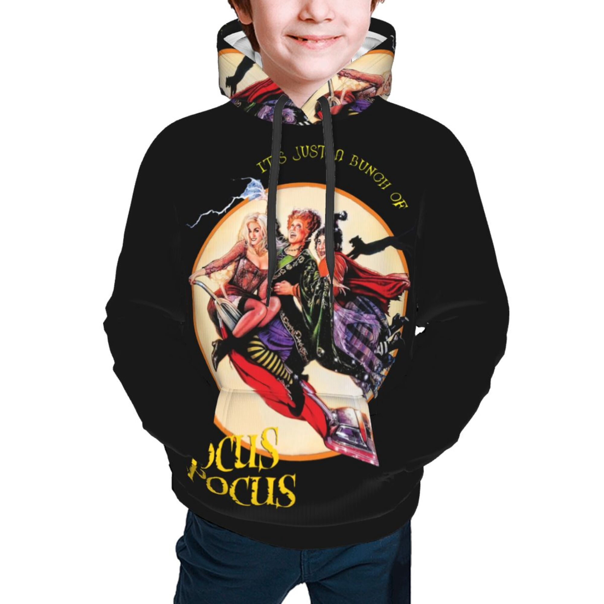 Hocus Pocus Hoodies Pullover For Boys Girls 3d Printed Hooded ...