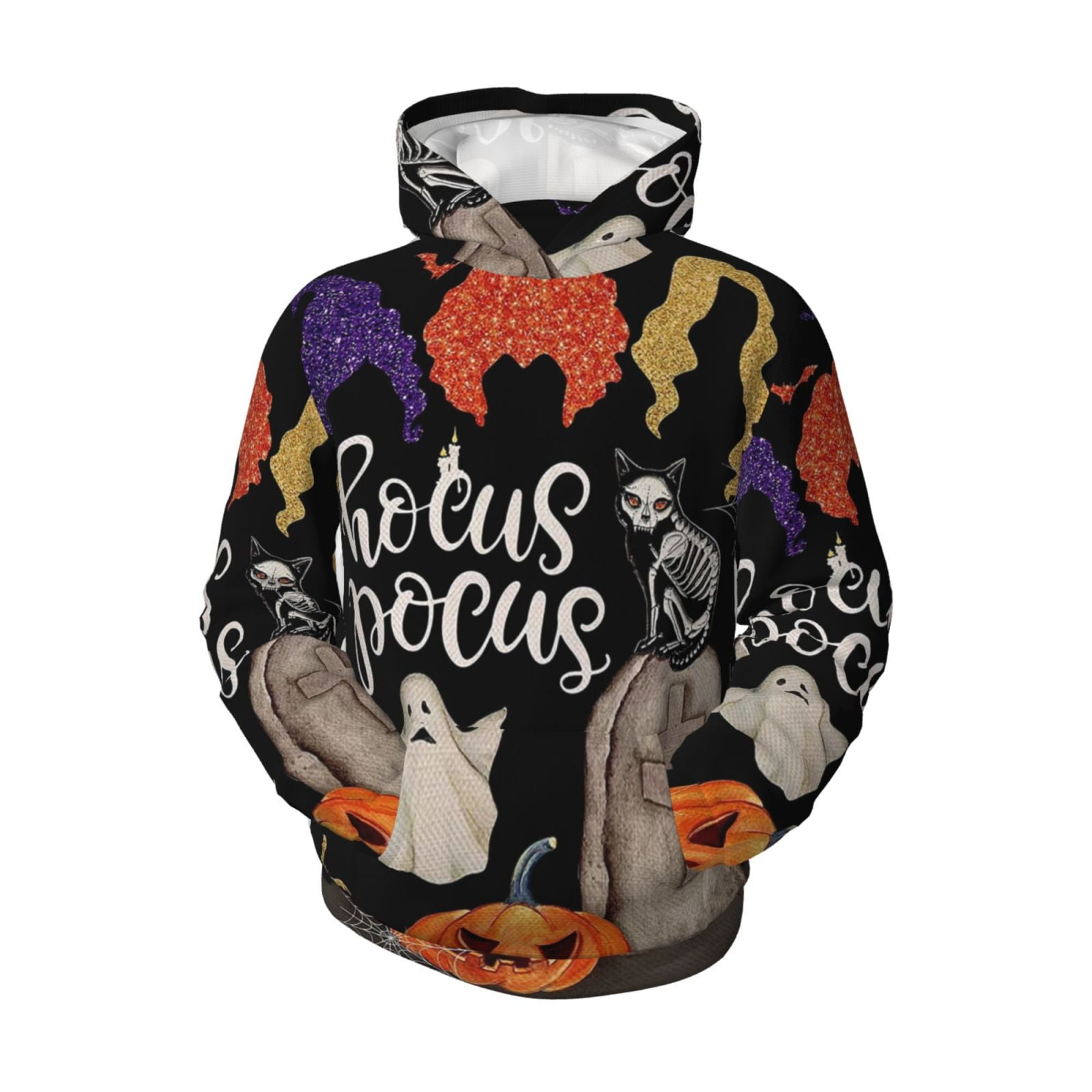 Hocus Pocus Hoodies, Unisex Pullover Hoodie, 3D Printed Sweatshirt ...