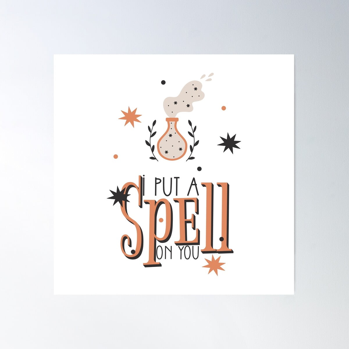 Hocus Pocus: I Put A Spell On You Poster Wall Art, Modern Wall Decor ...
