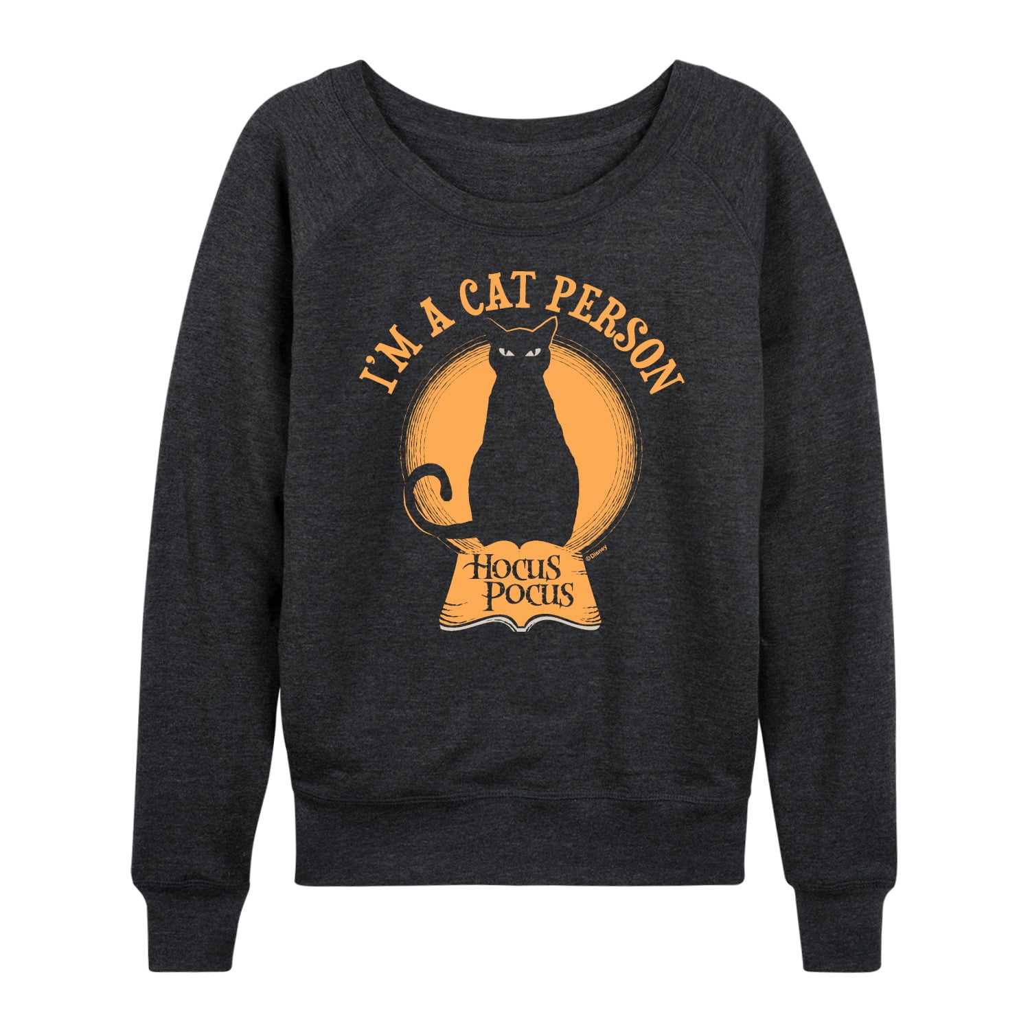 Hocus Pocus - I'm a Cat Person - Women's Lightweight French Terry Long ...