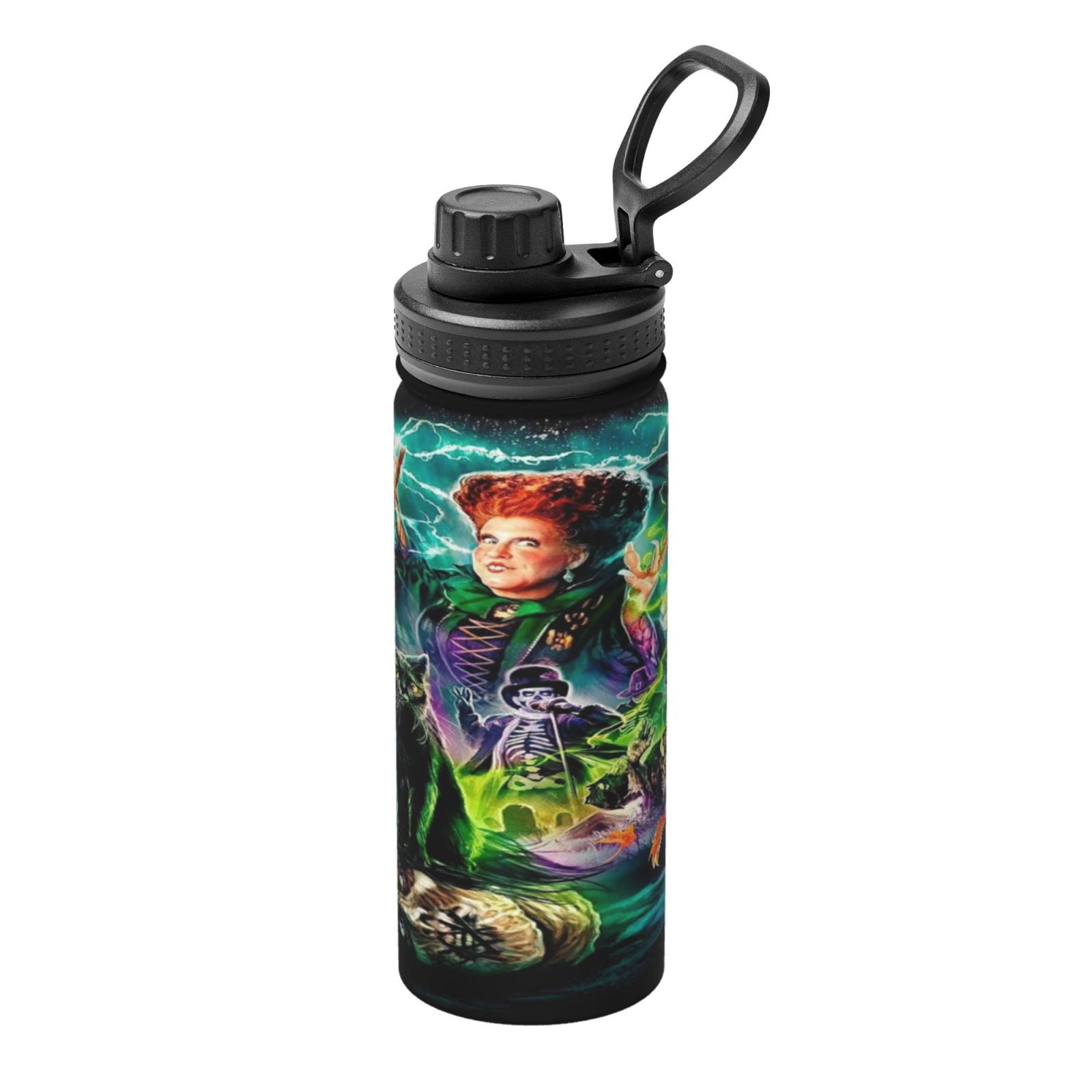 Hocus Pocus Insulated Water Bottle, 18OZ Stainless Steel Double Walled ...