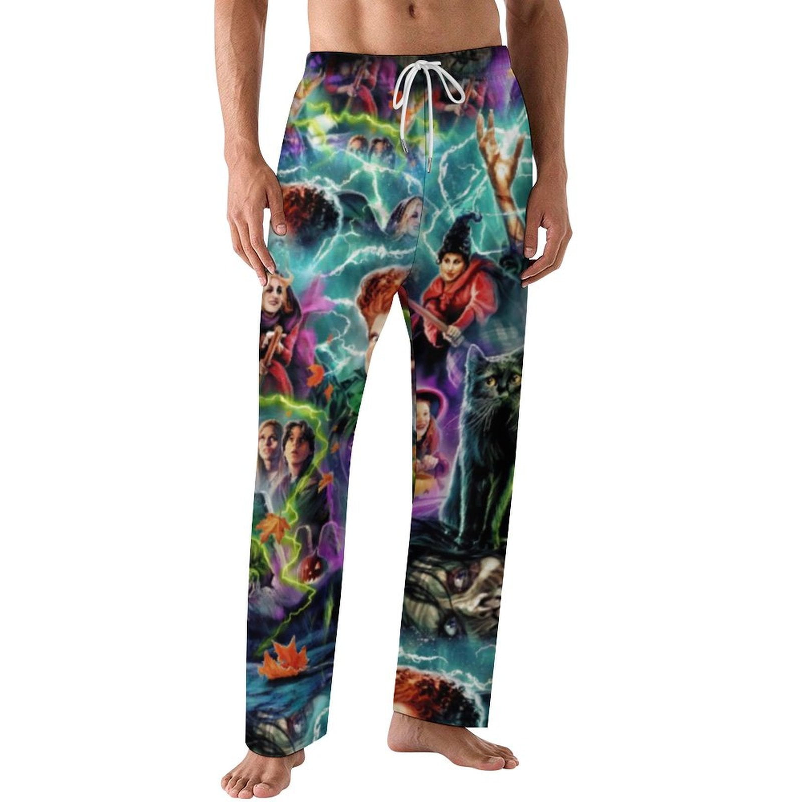 Hocus Pocus Mens PJ Pajama Pants Bottoms Lounge Pants Sleepwear PJs ...