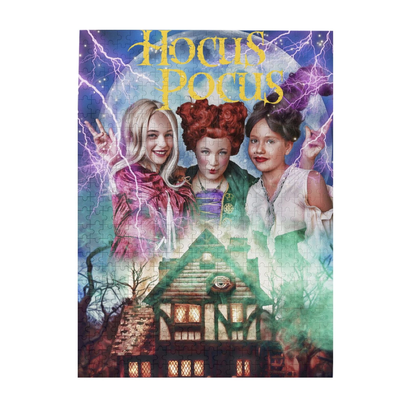Hocus Pocus Movie Comedy Wooden Jigsaw Puzzles Accessories Intellectual ...