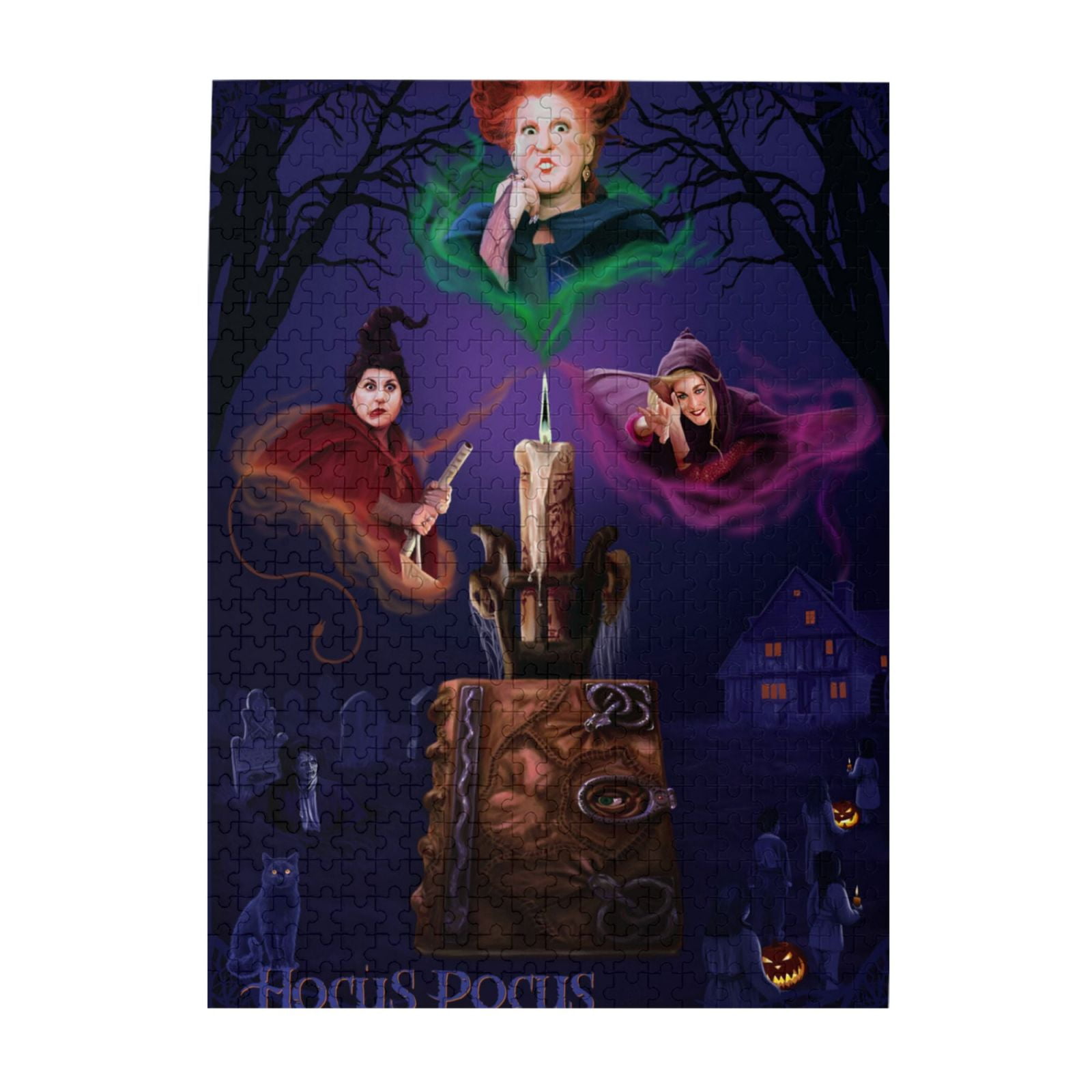 Hocus Pocus Movie Wooden Jigsaw Puzzles Accessories Intellectual ...