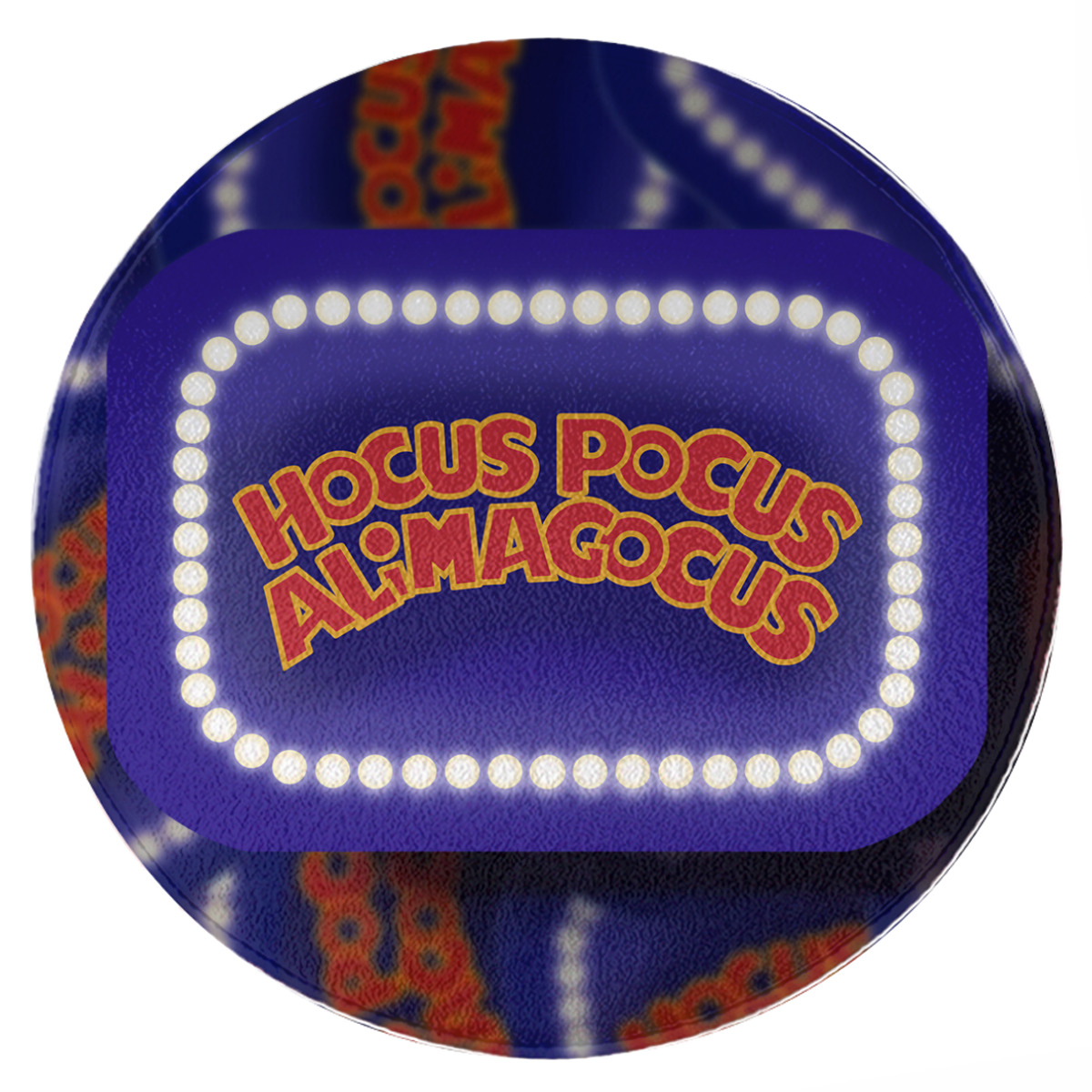 Hocus Pocus Office Chair Mat, Home Round Floor Mat, 39-inch Diameter ...