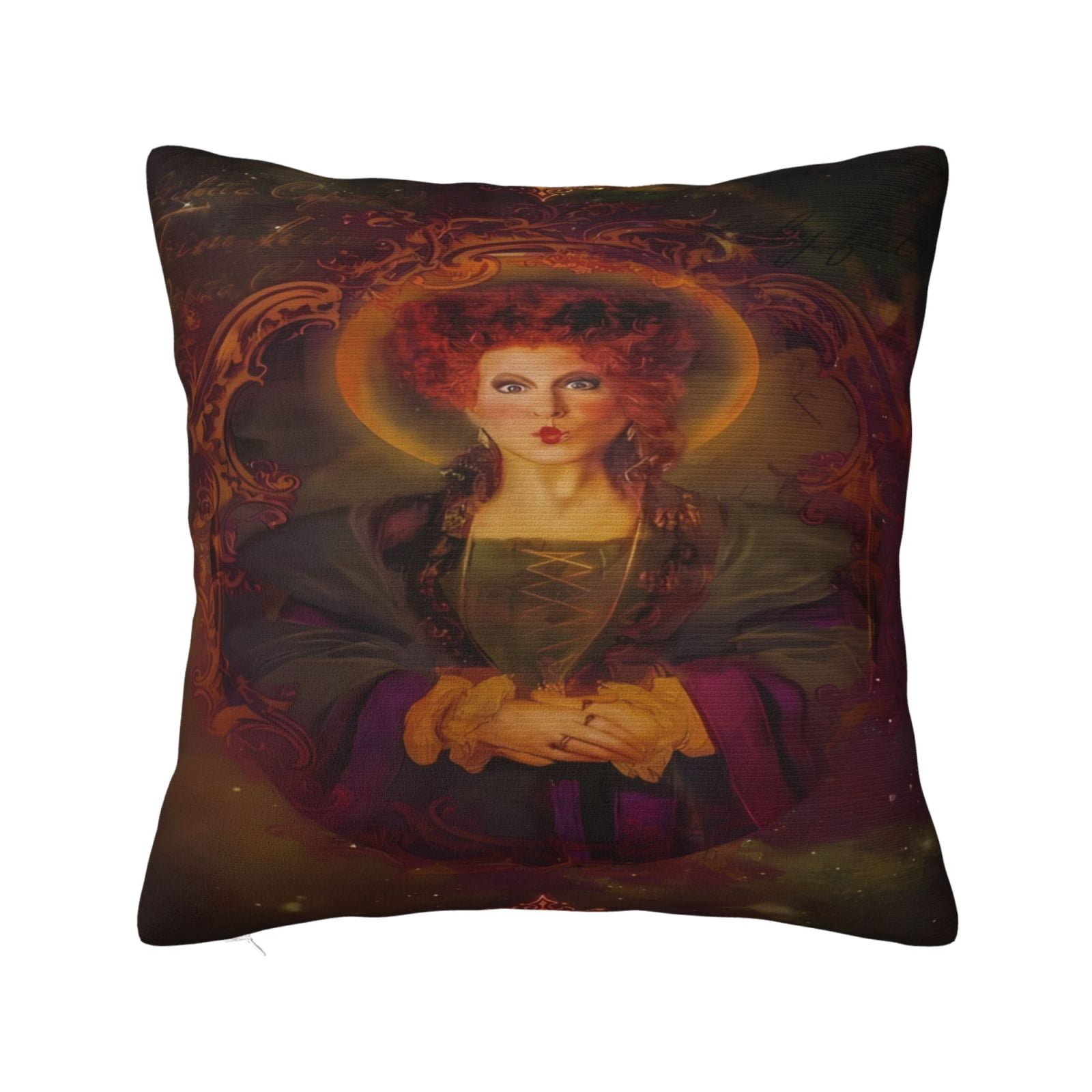 Hocus-Pocus Pillow Covers, Soft Square Cushion Decorative Throw Pillow ...