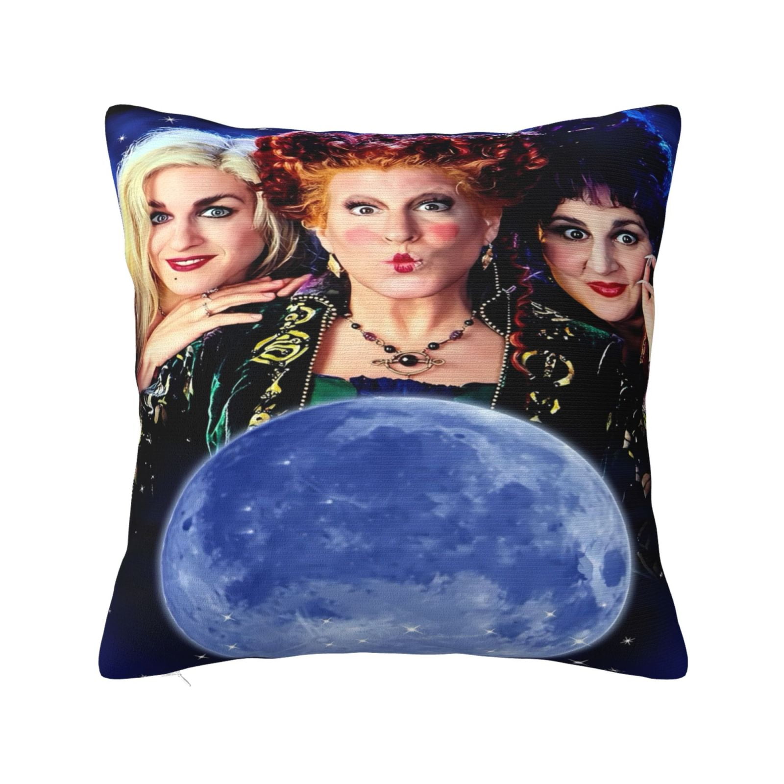 Hocus-Pocus Pillow Covers, Soft Square Cushion Decorative Throw Pillow ...