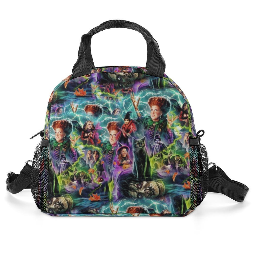 Hocus Pocus Portable Lunch Bag, Insulated Lunch Box for Kids Boys Girls ...
