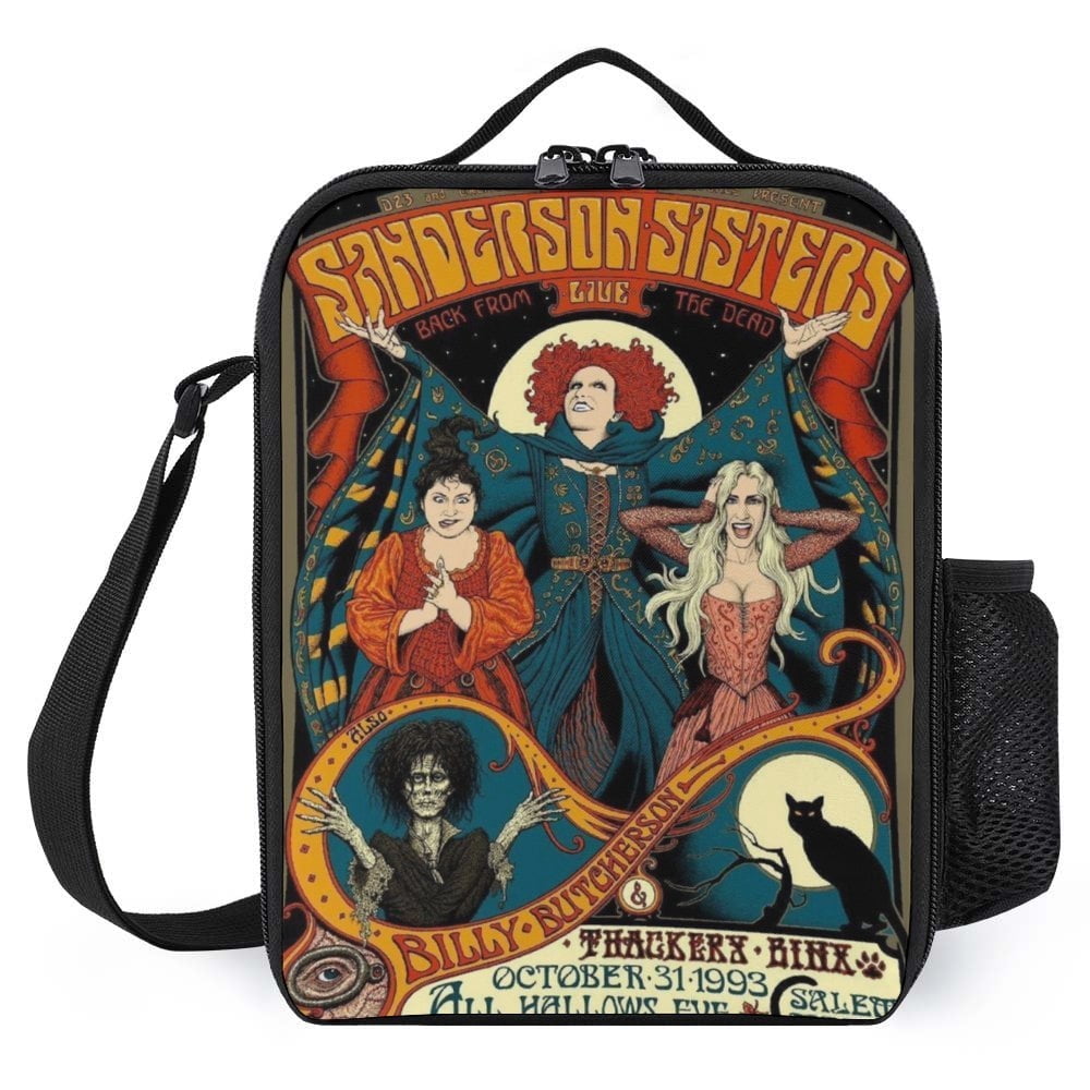 Hocus Pocus Portable Lunch Bag, Insulated Lunch Box Reusable Lunch ...
