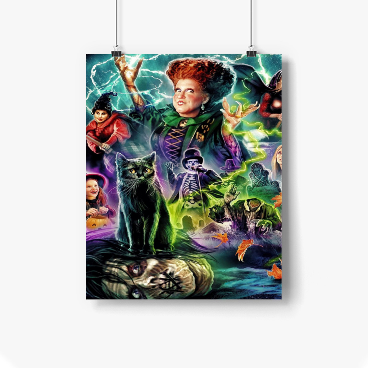 Hocus Pocus Poster Holiday Bedroom Decor Prints Living Room Office ...