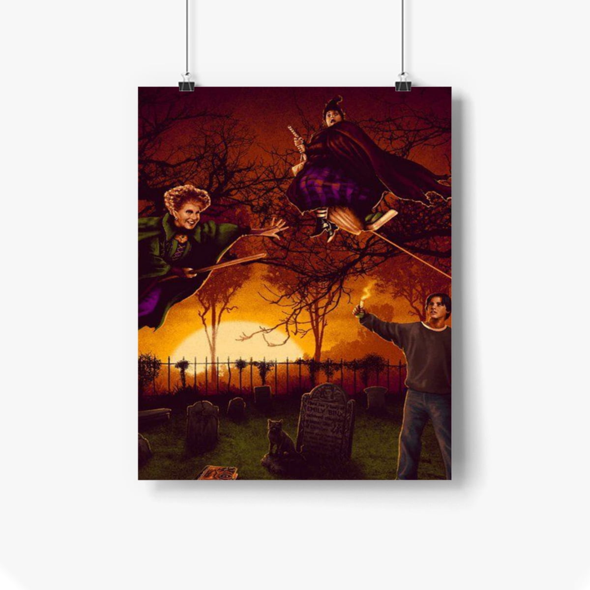 Hocus Pocus Poster Holiday Bedroom Decor Prints Living Room Office ...