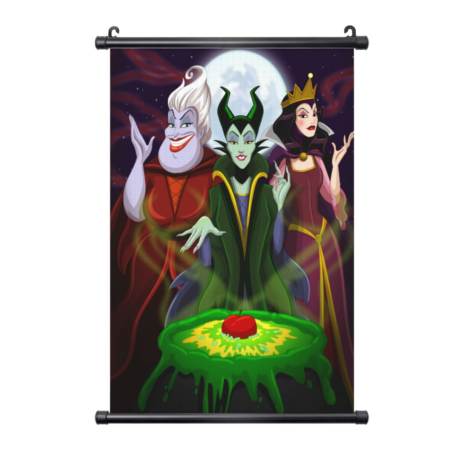 Hocus Pocus Poster Plastic Shaft Wall Hanging Banner Artwork Canvas ...