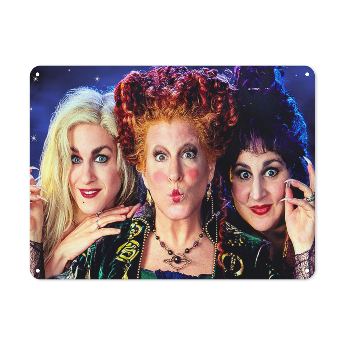 Hocus Pocus Poster Tin Painting Halloween Retro Tin Sign Retro Plaque ...