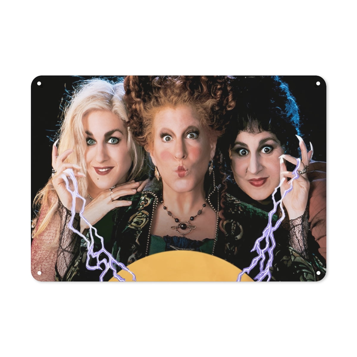 Hocus Pocus Poster Tin Painting Halloween Retro Tin Sign Retro Plaque ...