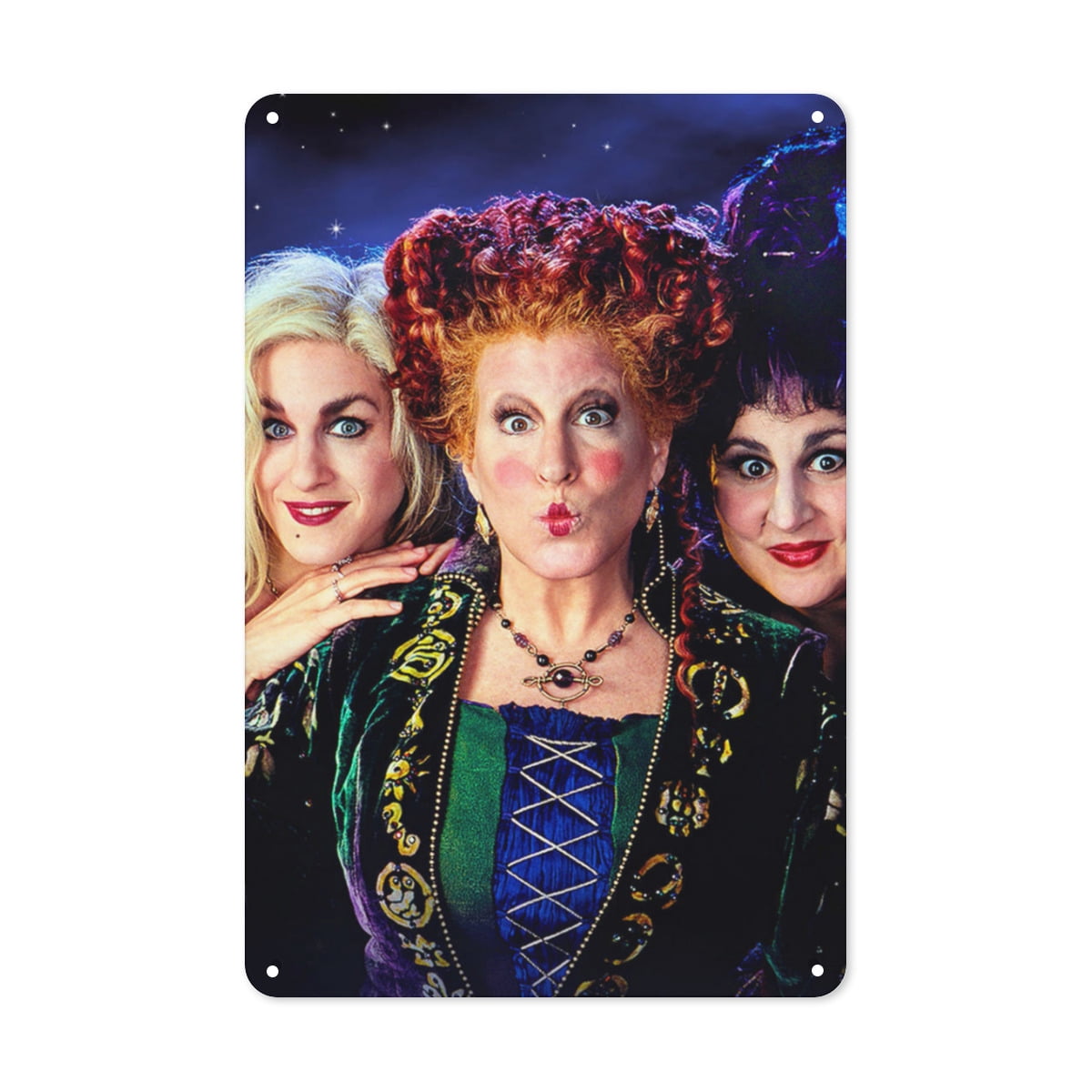 Hocus Pocus Poster Tin Painting Halloween Retro Tin Sign Retro Plaque ...