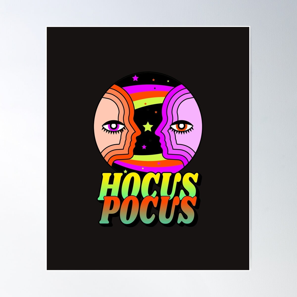 Hocus Pocus Poster Wall Art, Modern Wall Decor For Living Room Bedroom ...