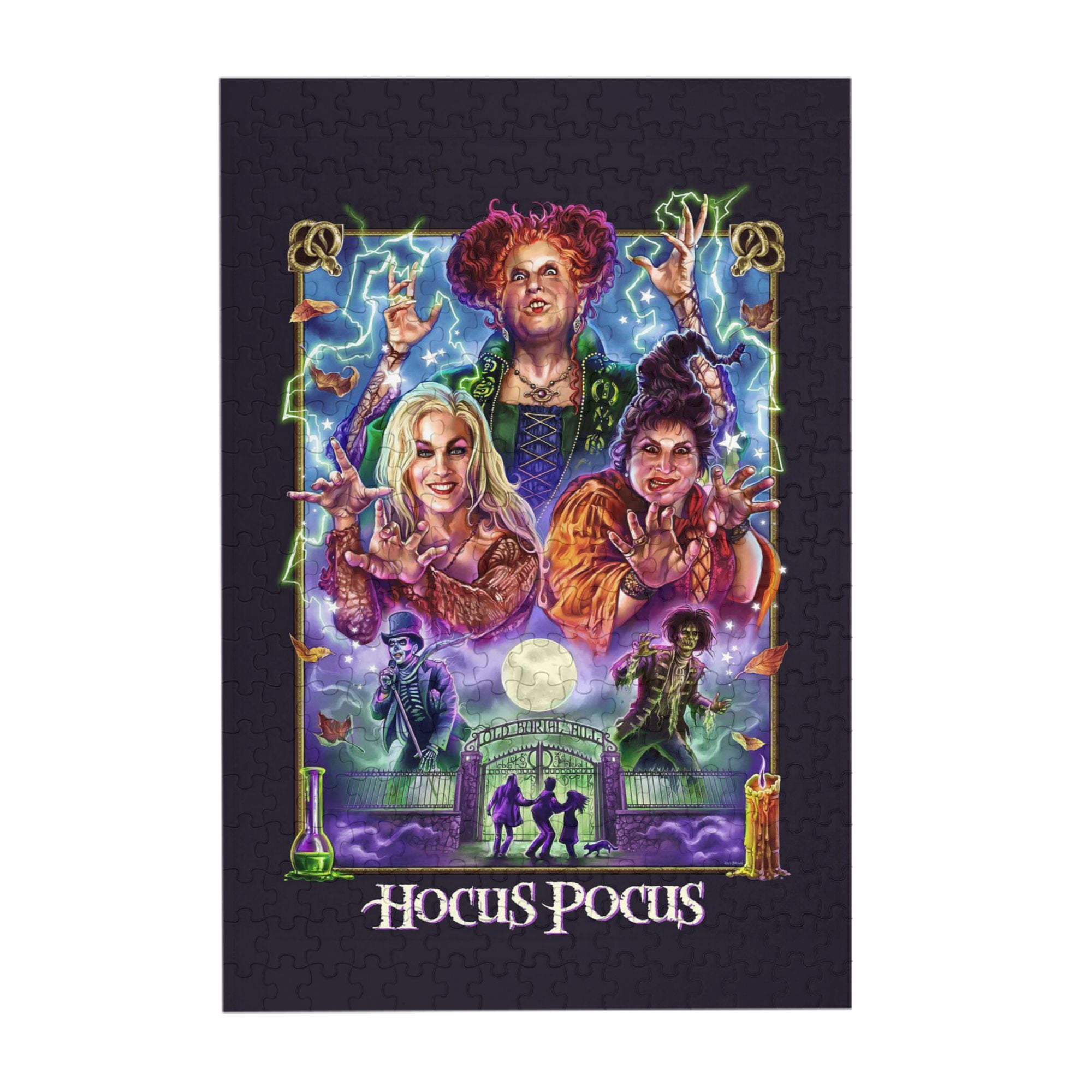 Hocus Pocus Puzzle For Adults And Teenagers Cartoon Jigsaw Puzzle For ...