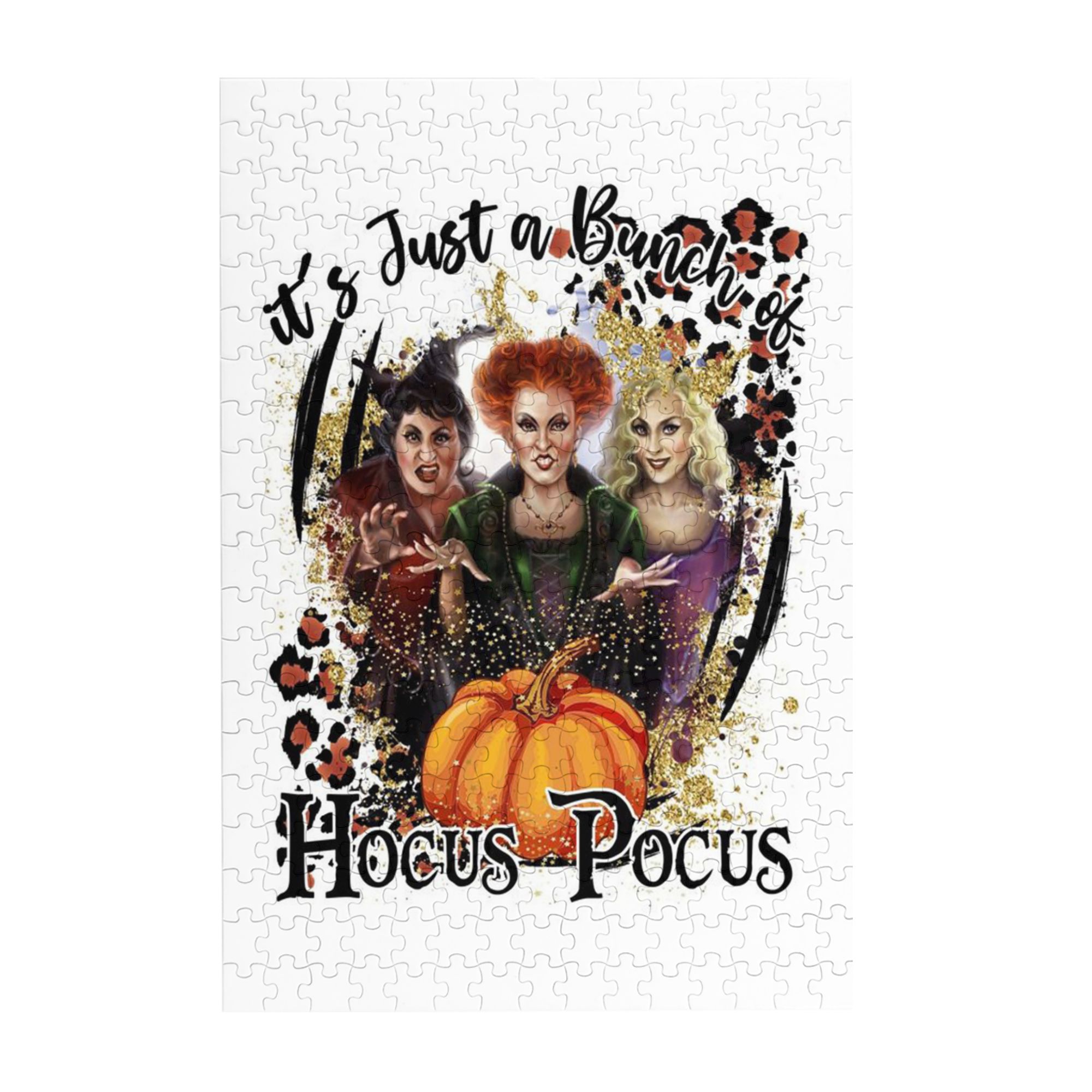 Hocus Pocus Puzzle For Adults And Teenagers Cartoon Jigsaw Puzzle For ...