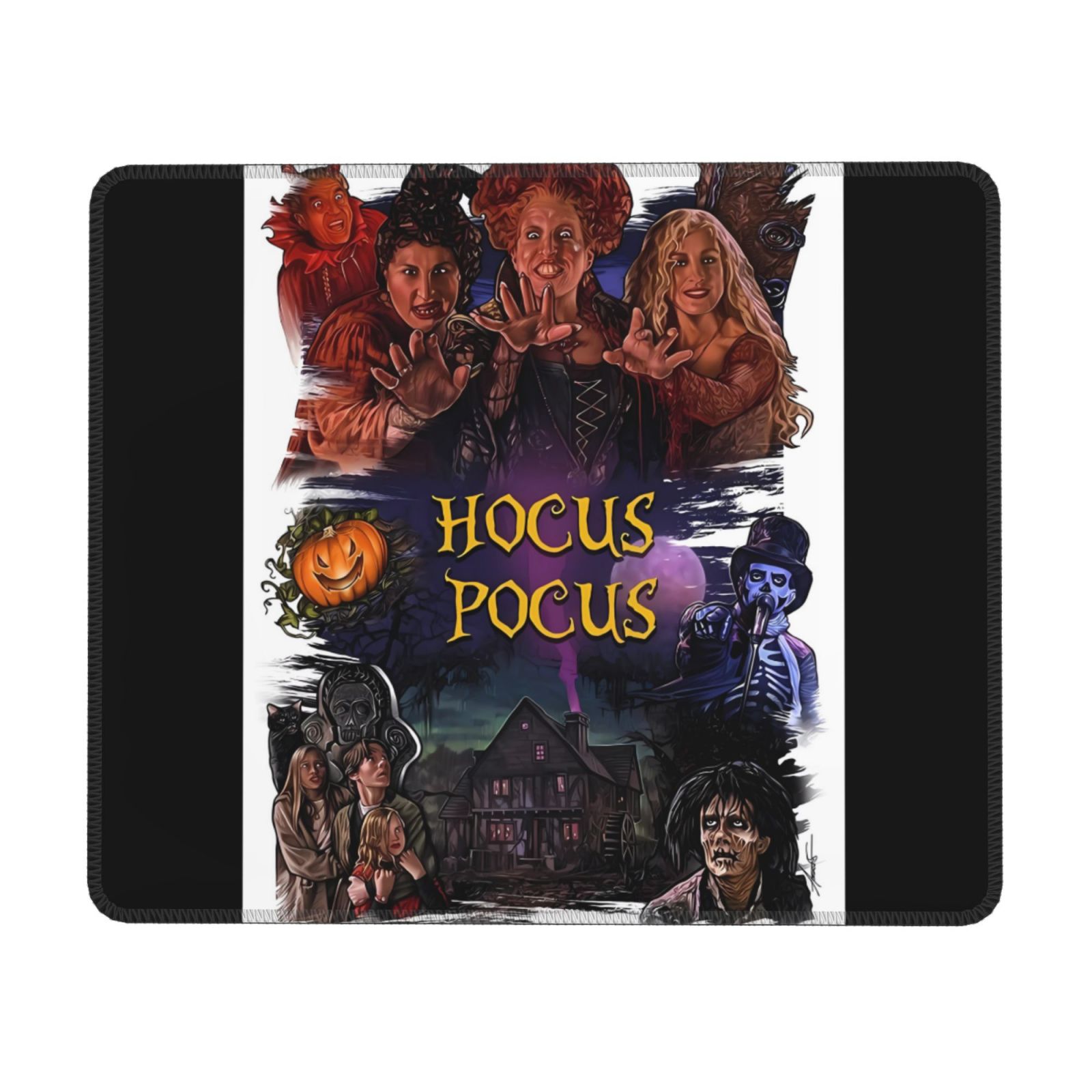 Hocus Pocus Mouse Pad Square Mouse Pad for Desk Soft Computer Mouse Mat ...