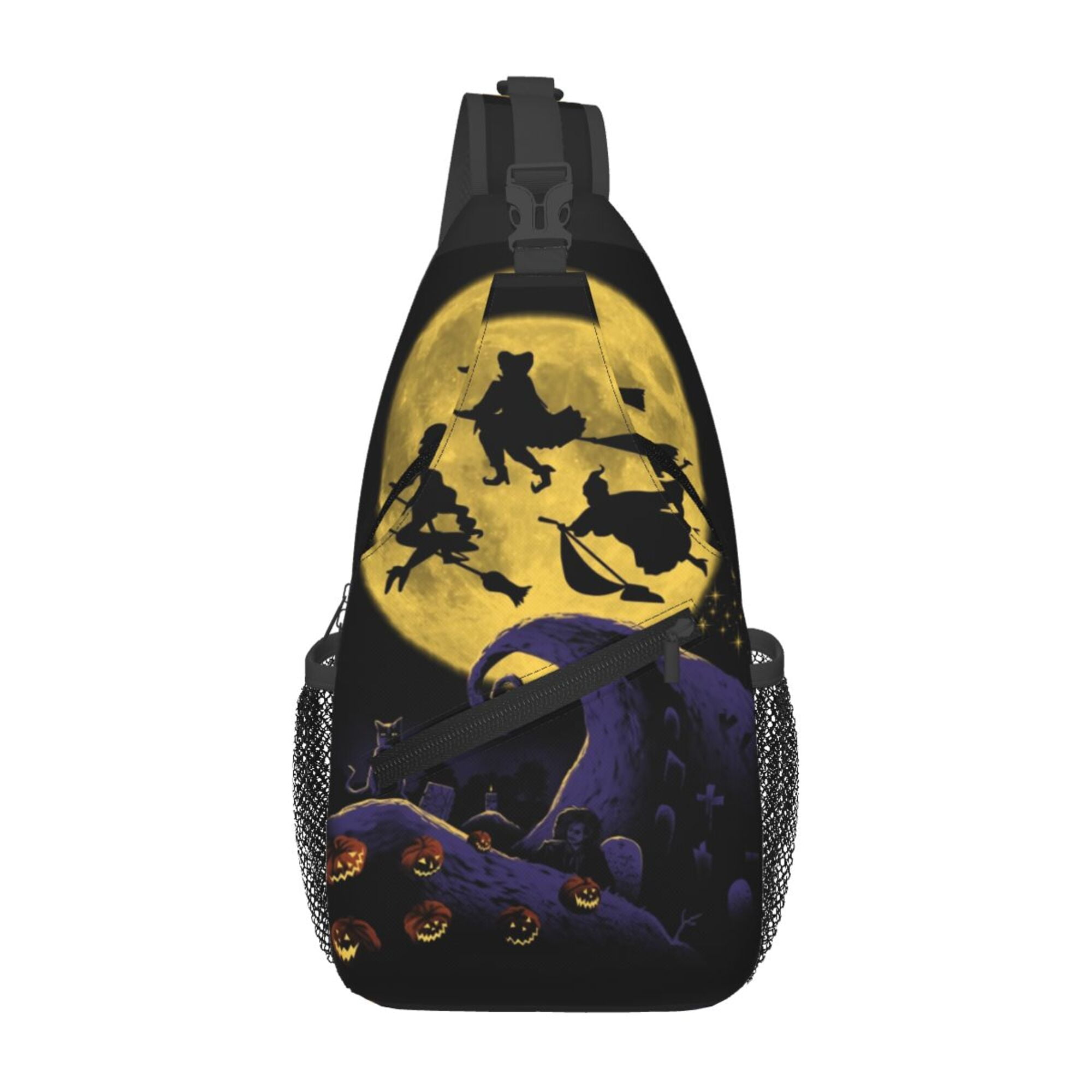 Hocus Pocus Sling Bag Crossbody Sling Backpack Chest Bag Daypack Purses ...