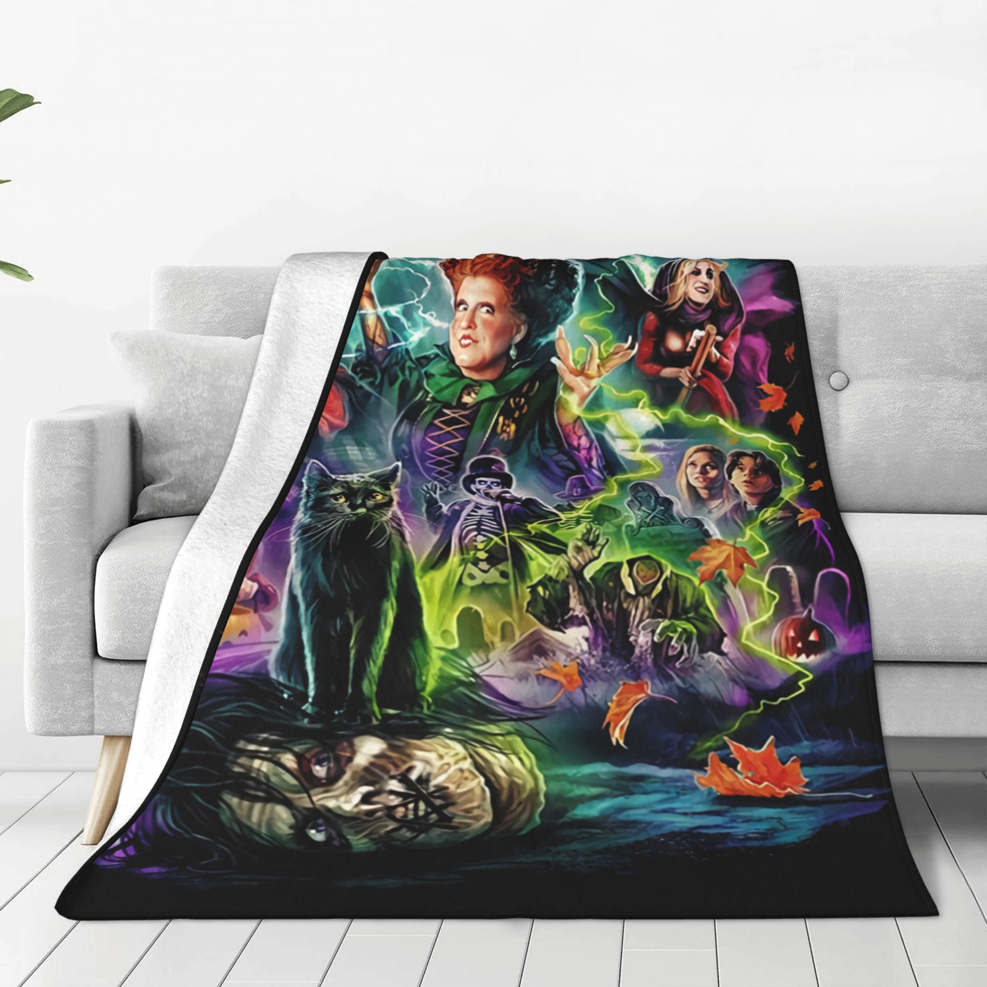 Hocus Pocus Super Soft Microfleece Blanket Lightweight Cozy,For Beds ...