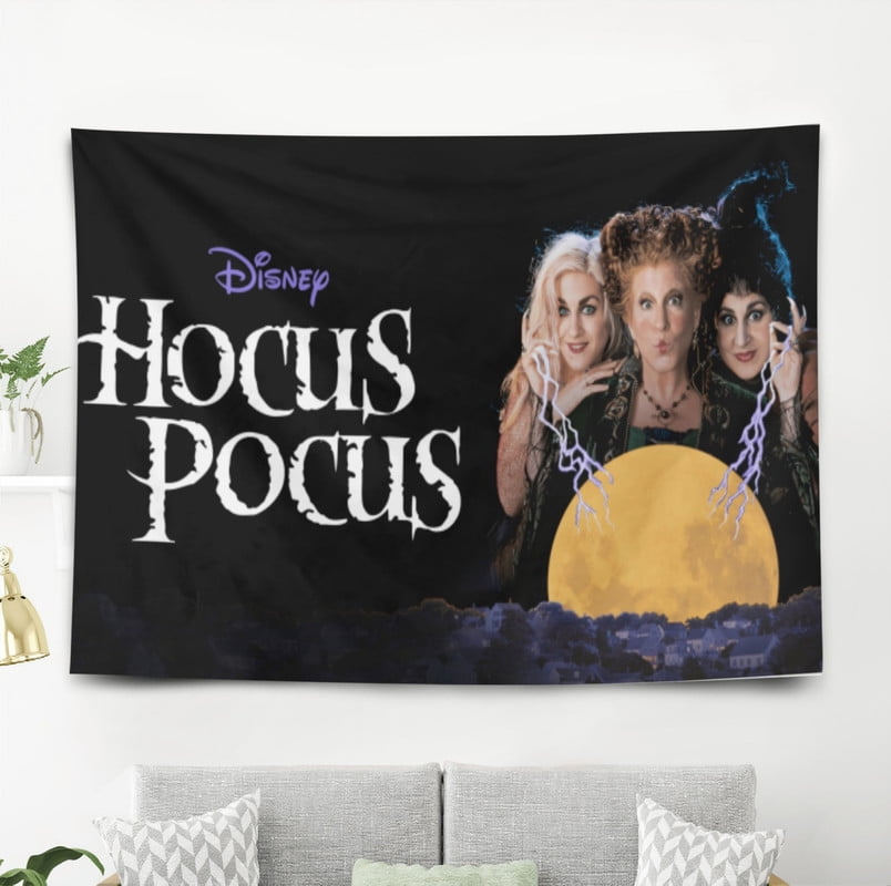 Hocus Pocus Tapestry Gift Wall Hanging Backdrop For Any Room Bedroom ...