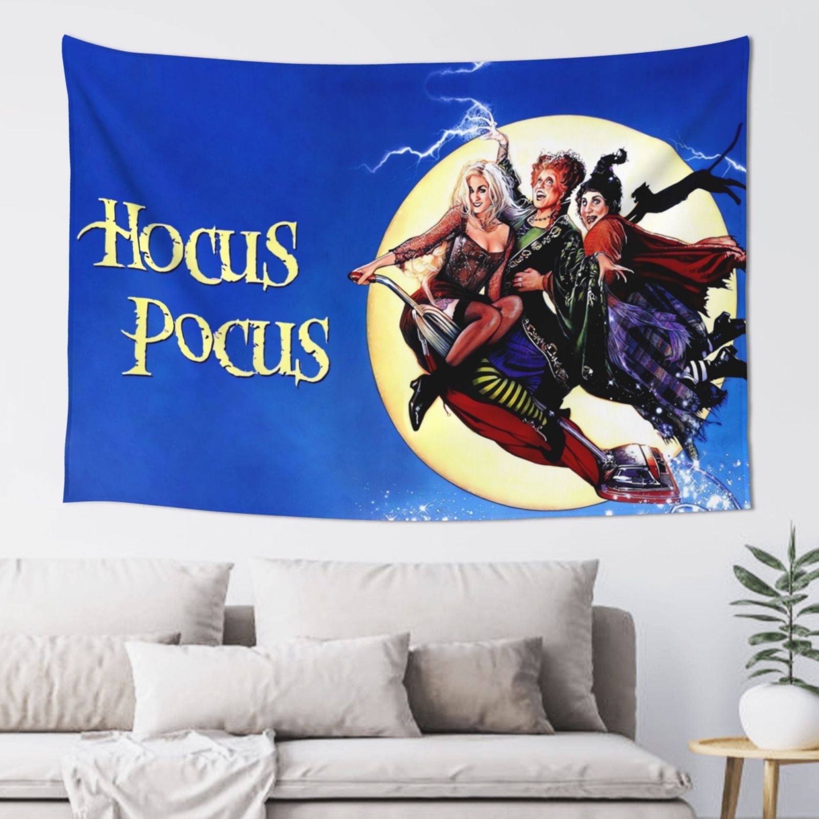 Hocus Pocus Tapestry Wall Hanging Home Decoration Wall Blanket ...