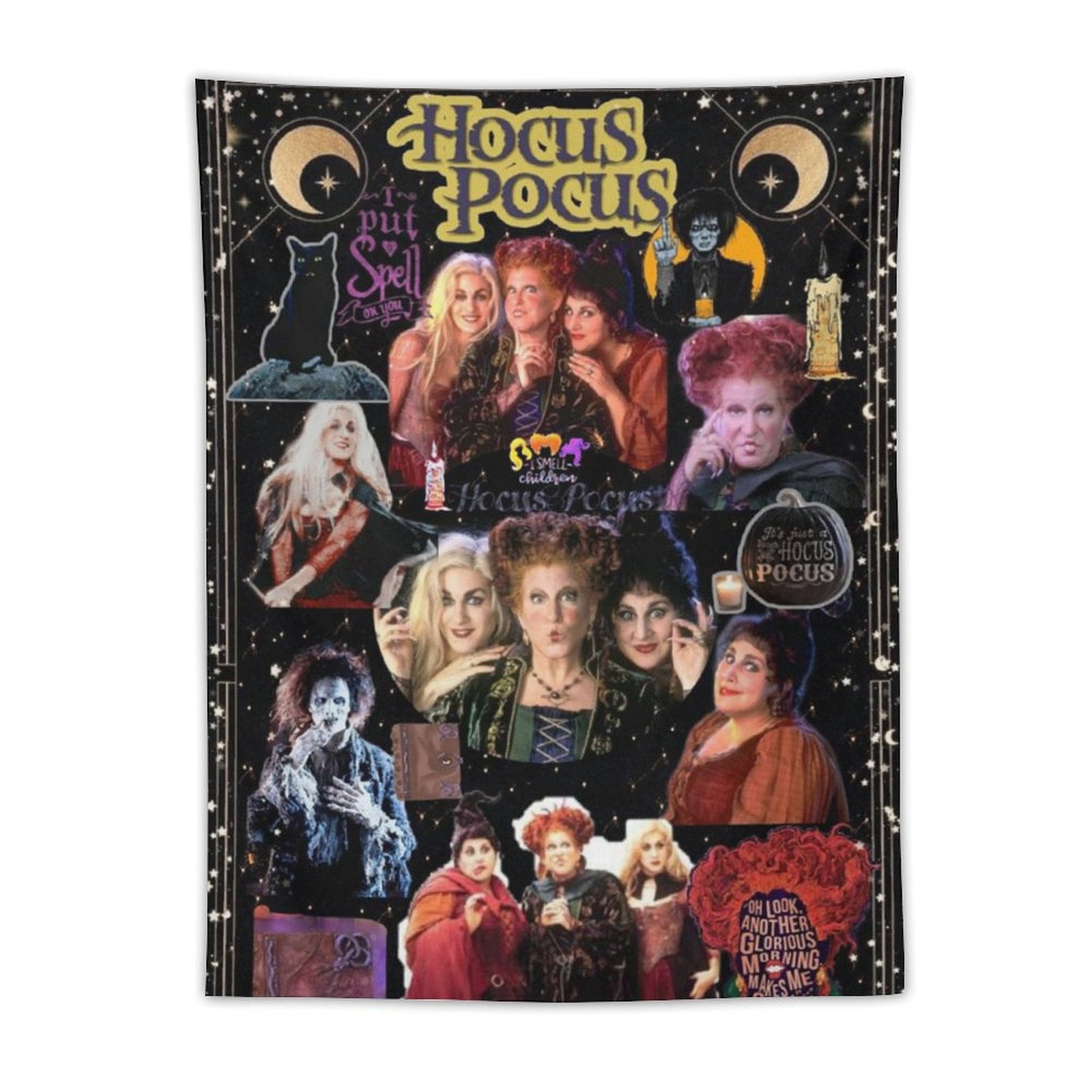 Hocus Pocus Tapestry Wall Hanging Tapestries 30"x40" Wall Blanket ...