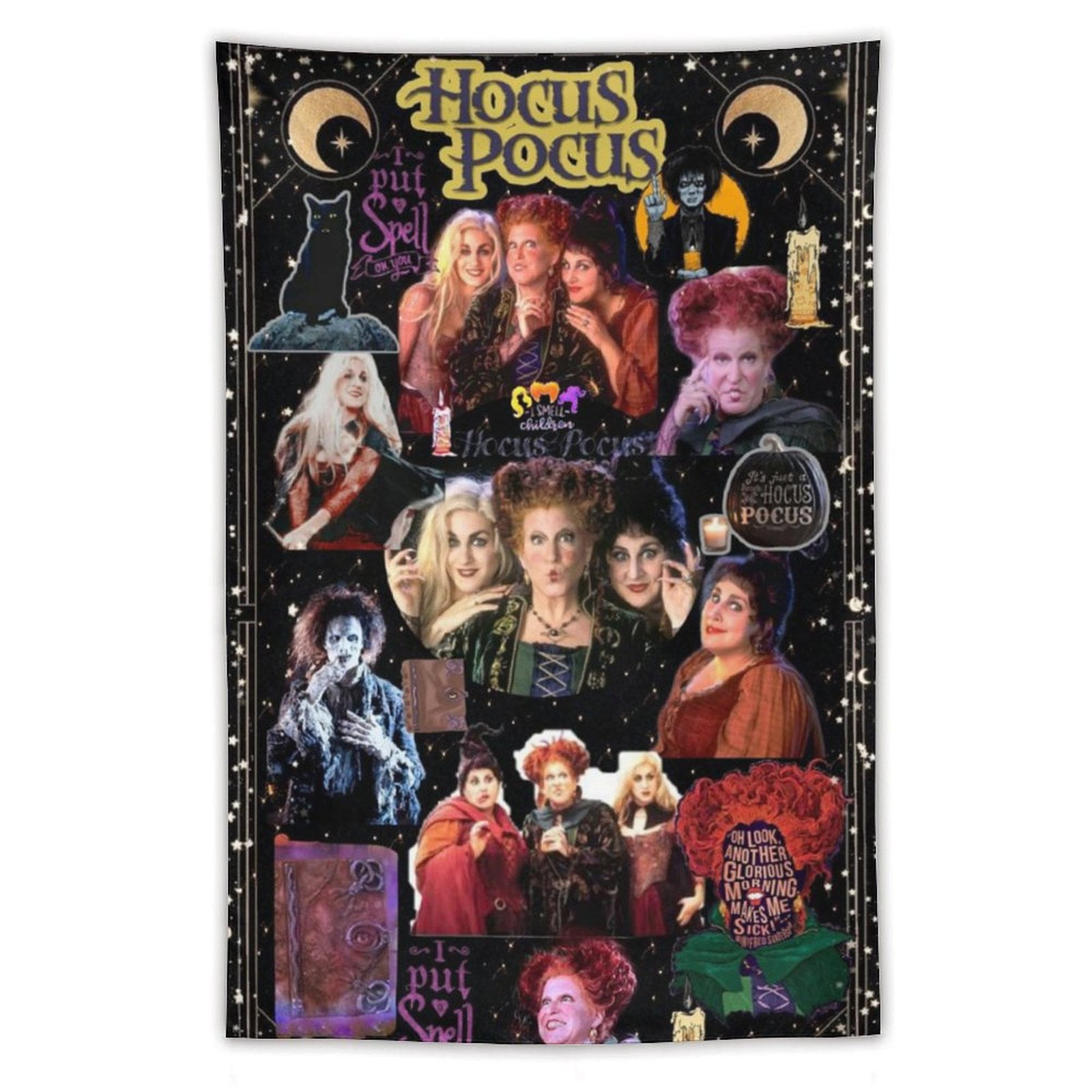 Hocus Pocus Tapestry Wall Hanging Tapestries 40"x60" Wall Blanket ...