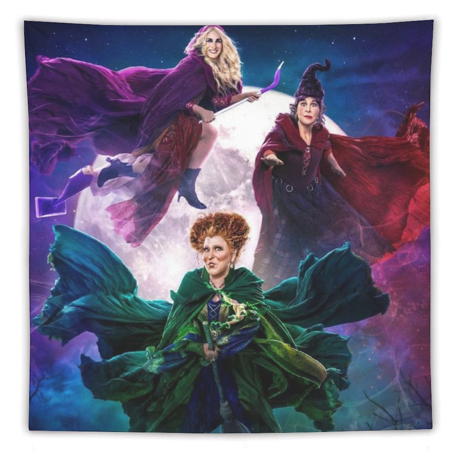 Hocus Pocus Tapestry Wall Hanging Tapestries 60"x60" Wall Blanket ...