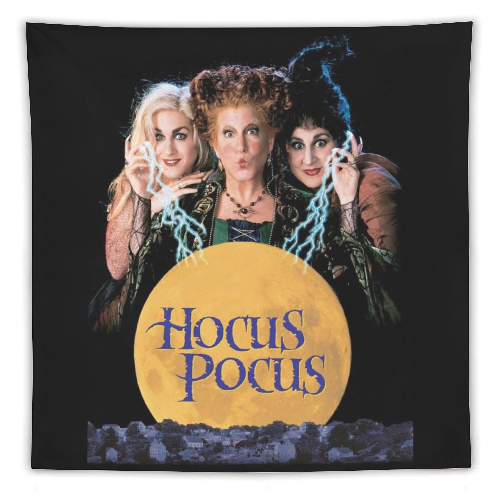 Hocus Pocus Tapestry Wall Hanging Tapestries 60"x60" Wall Blanket ...