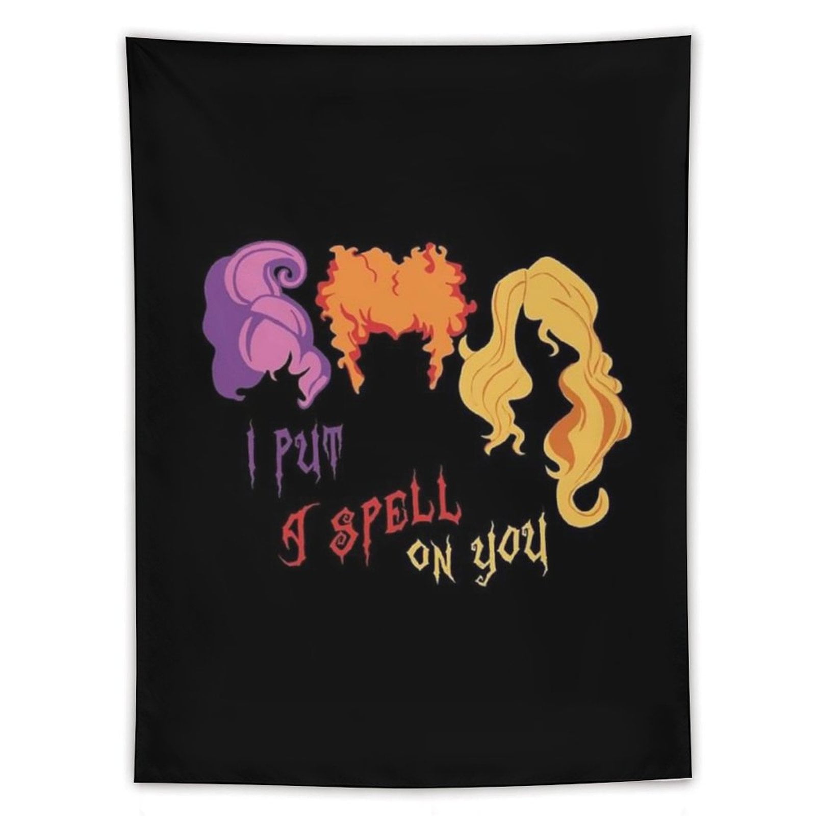 Hocus Pocus Tapestry Wall Hanging Tapestries 60"x80" Wall Blanket ...