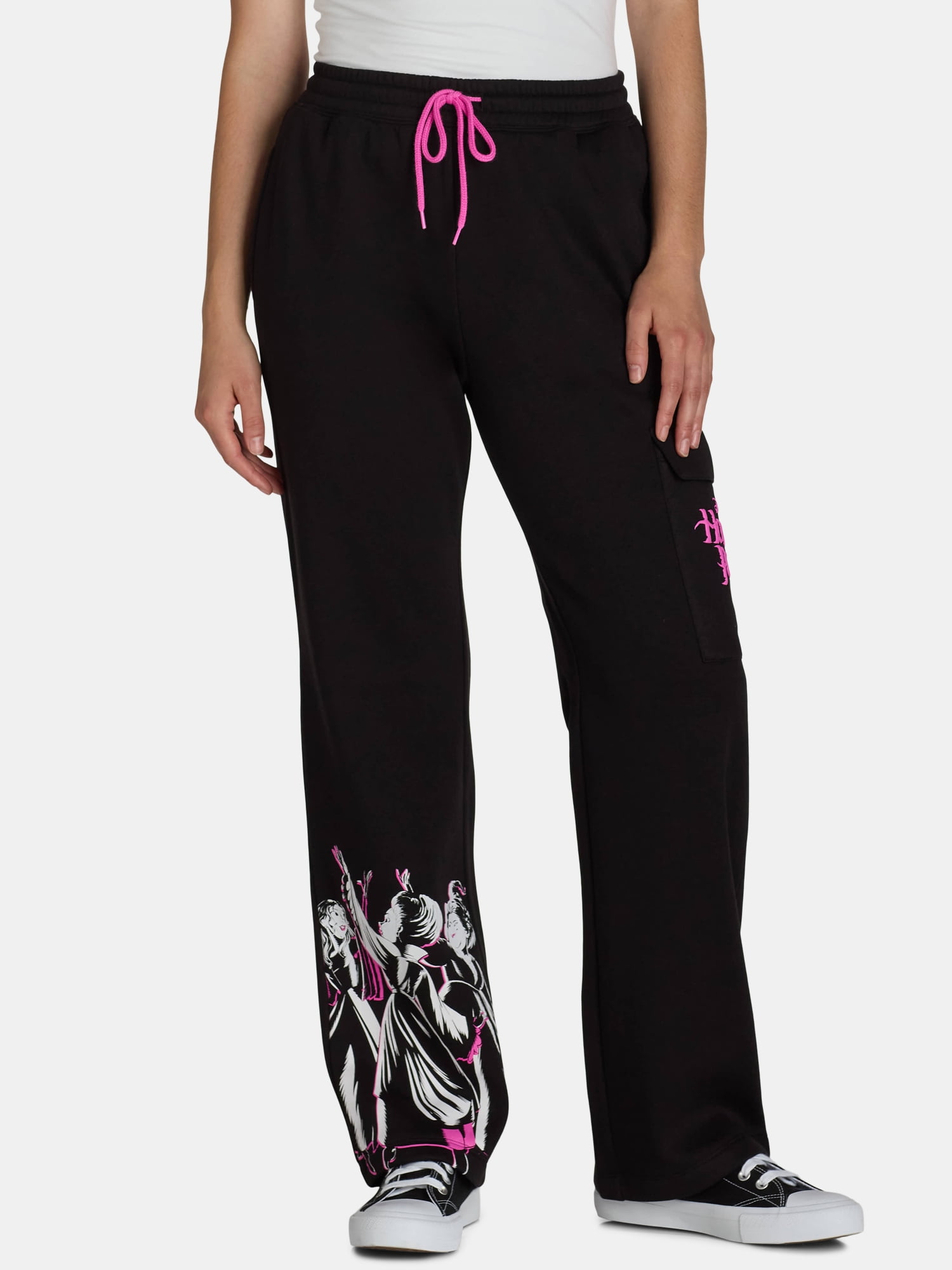 Hocus Pocus Women's Graphic Print Sweatpants XXS-XXL Polyester Rayon ...