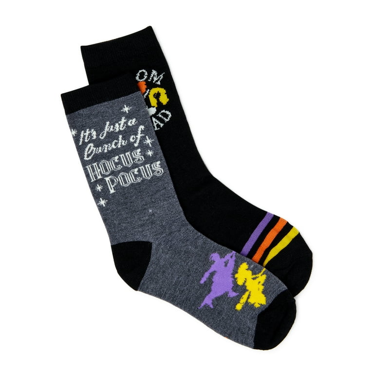 Disney Hocus Pocus Three Witches Crew Socks Pack Claire's
