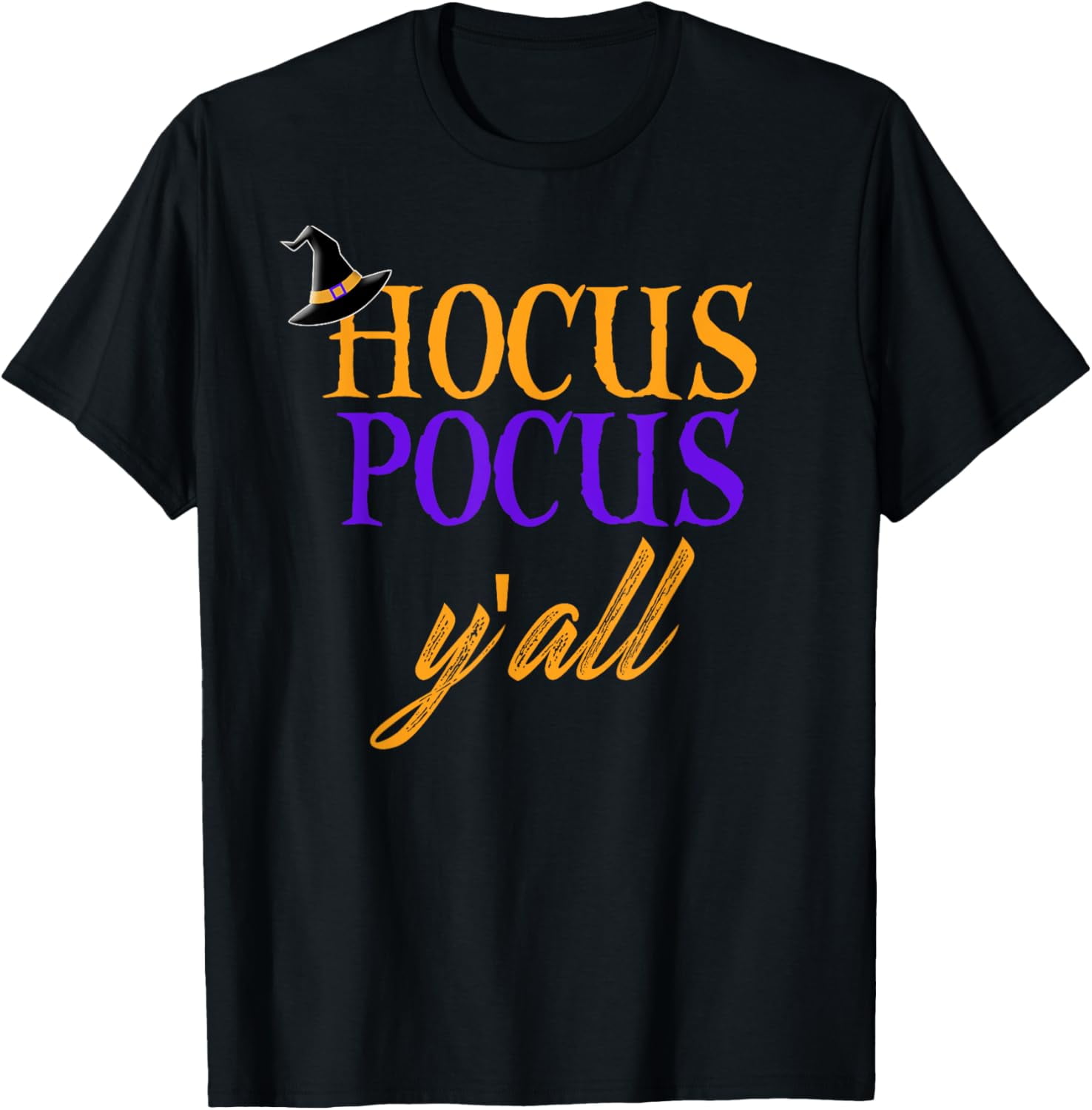 Hocus Pocus Y'all Halloween TShirt - Walmart.com